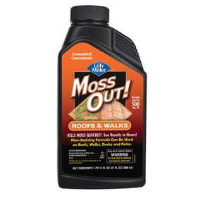 Lilly Miller Moss Out! Lawn Moss Killer Concentrate Herbicide, 1 Gallon ...