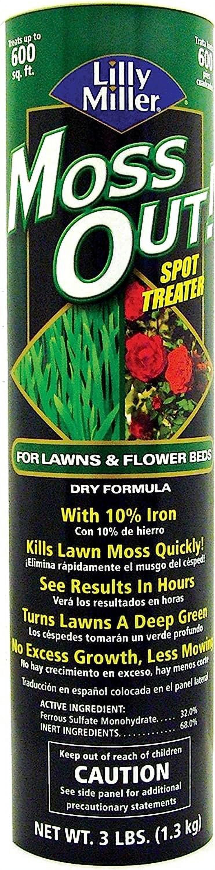 Central Garden & Pet Moss Out Spot Treater Moss Remover Powder - 3 lbs ...