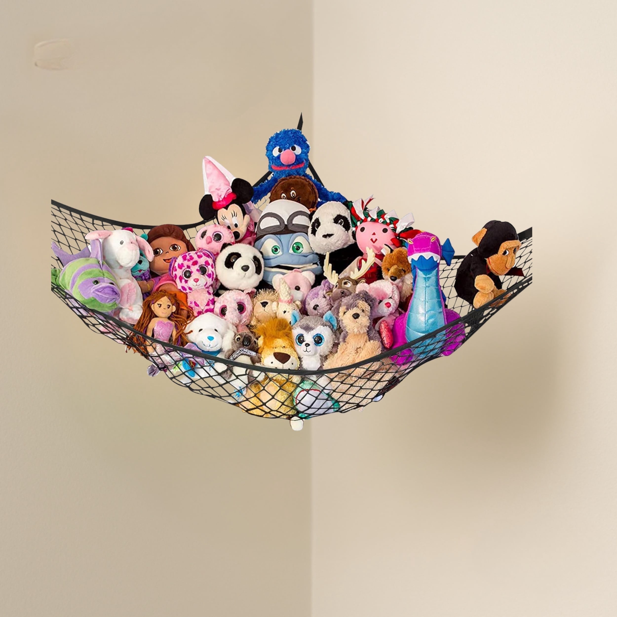 Lilly's Love Baby Stuffed Animal Net Holder, Corner Hanging Toy Storage ...