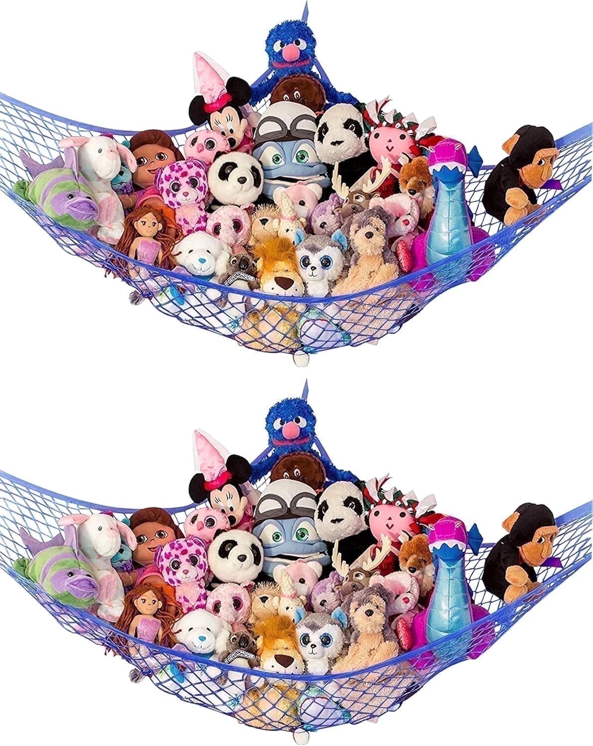 Lilly's Love Extra Large Jumbo Toy Hammock, Plushies Holder, Wall ...