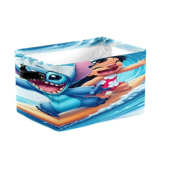 Lilo *AND & Stitchs bin can hold all kinds of idle items..8.3" x 10.2 ...