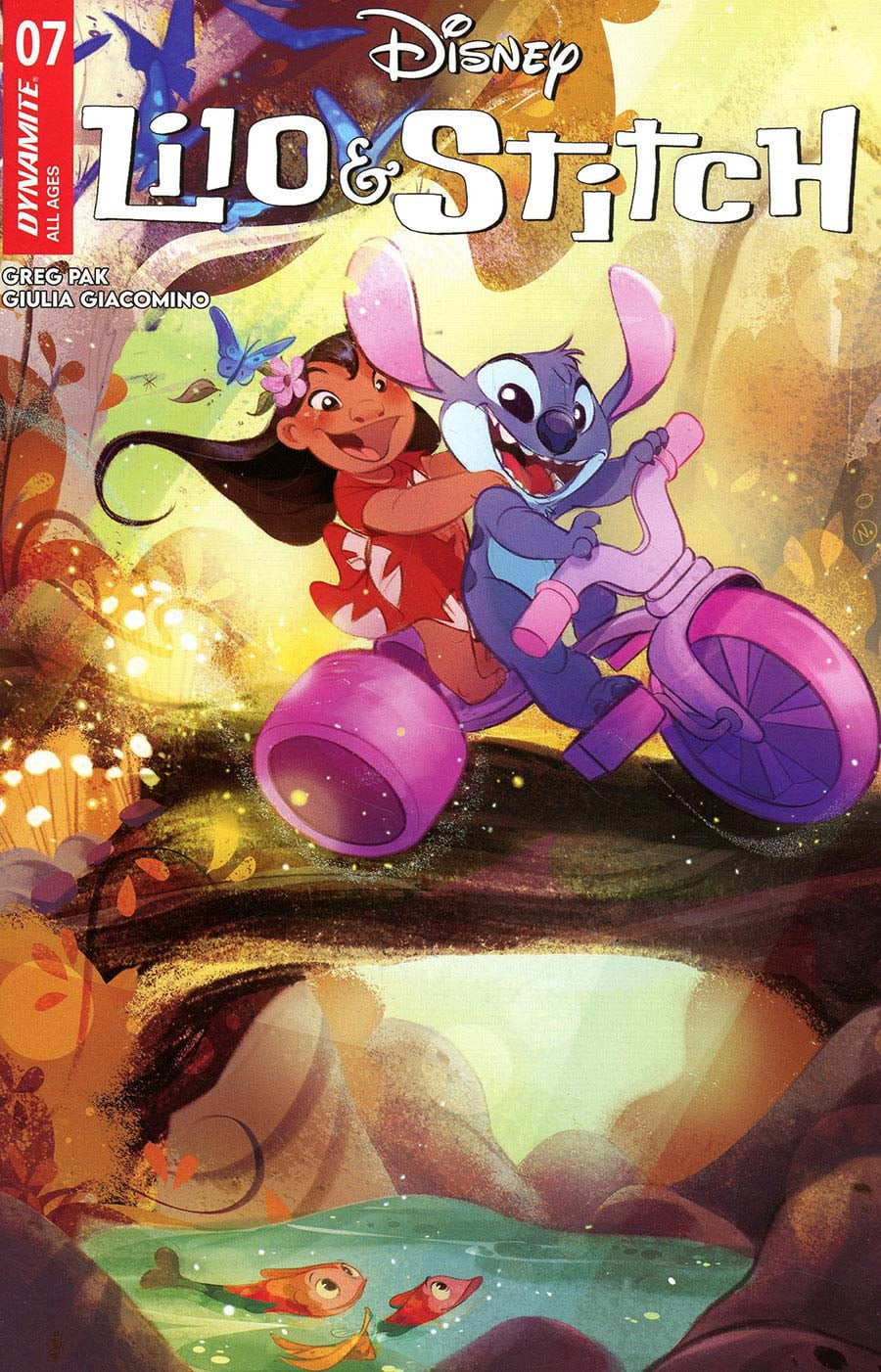 Lilo And Stitch 7a Vf Dynamite Comic Book
