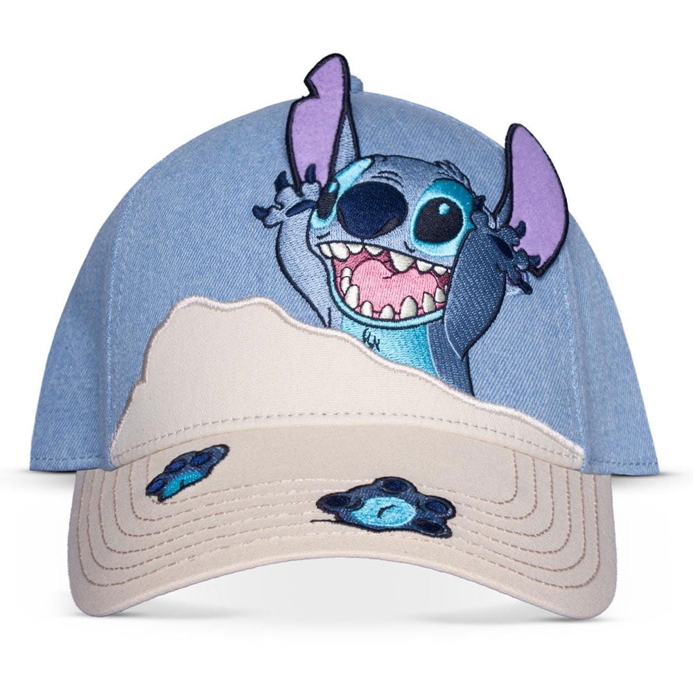 Lilo And Stitch Beach Day Stitch Novelty Baseball Cap - Walmart.com