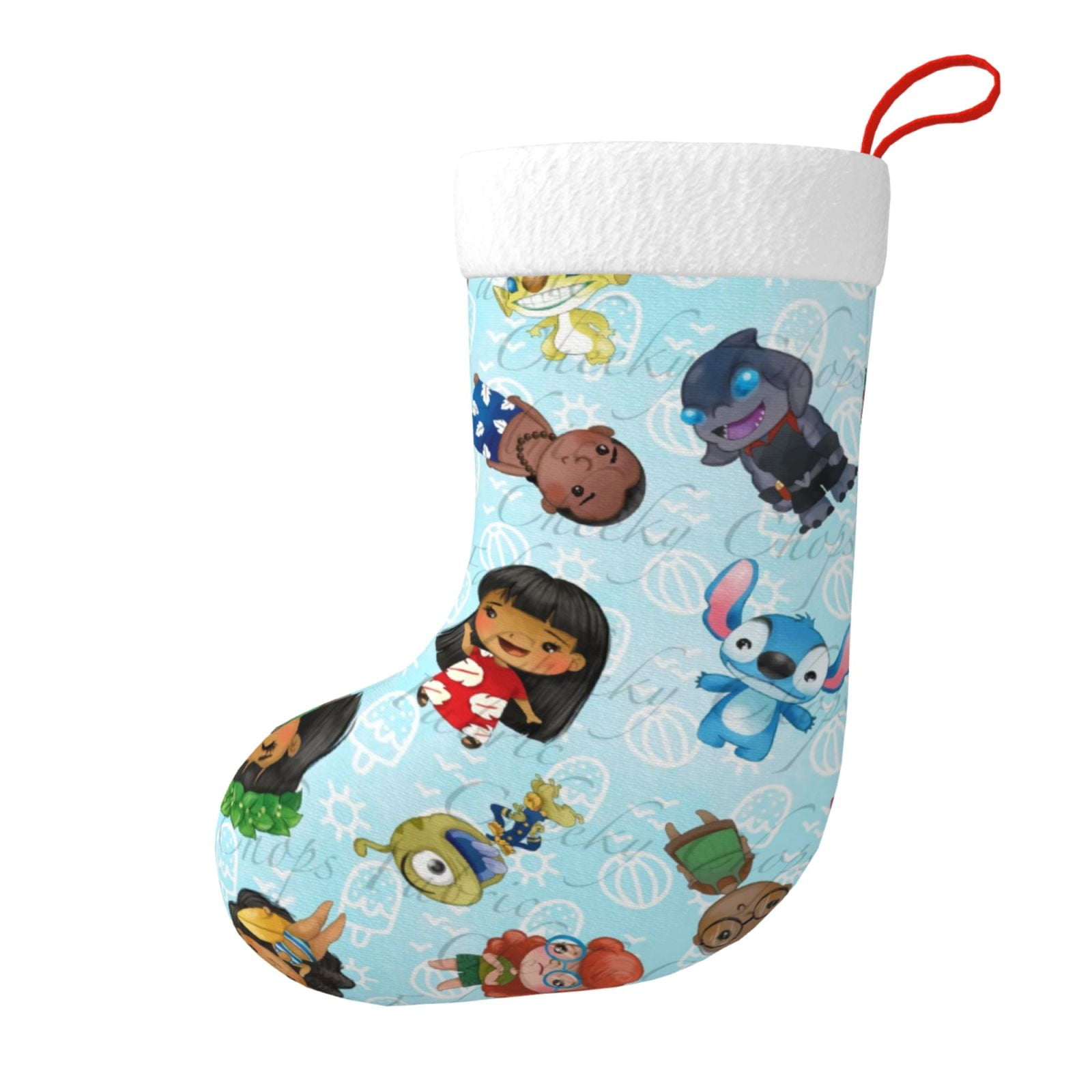 Lilo And Stitch Christmas Stocking 18 Inch,Lilo And Stitch Stockings ...