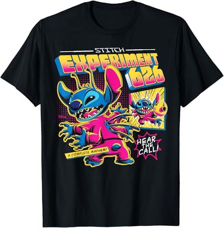Lilo And Stitch - Experiment 626 Alien Magazine Cover T-Shirt - Walmart.com