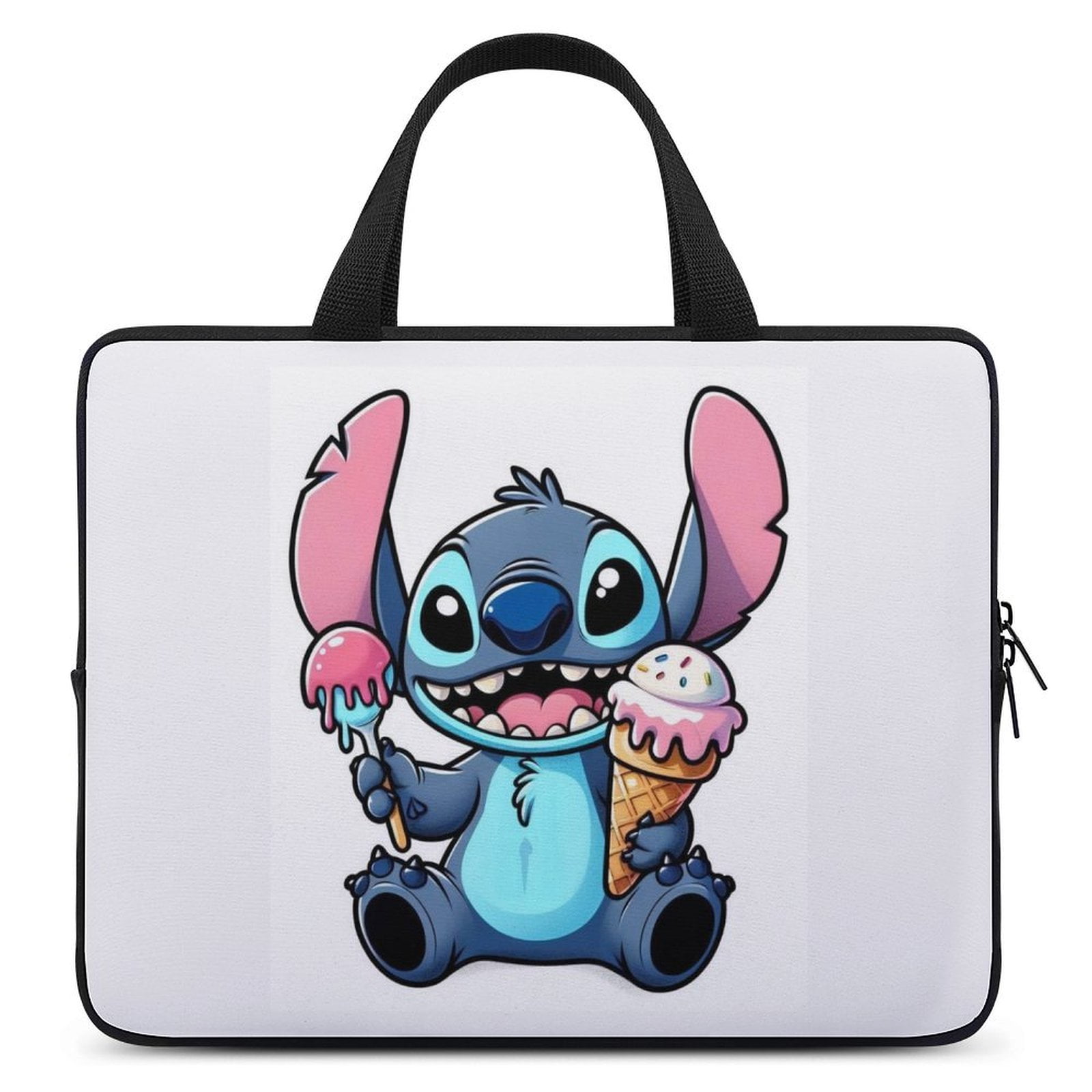 Lilo And Stitch Neon Ice Cream Chill Drip Laptop Bag for Women Men 17 ...