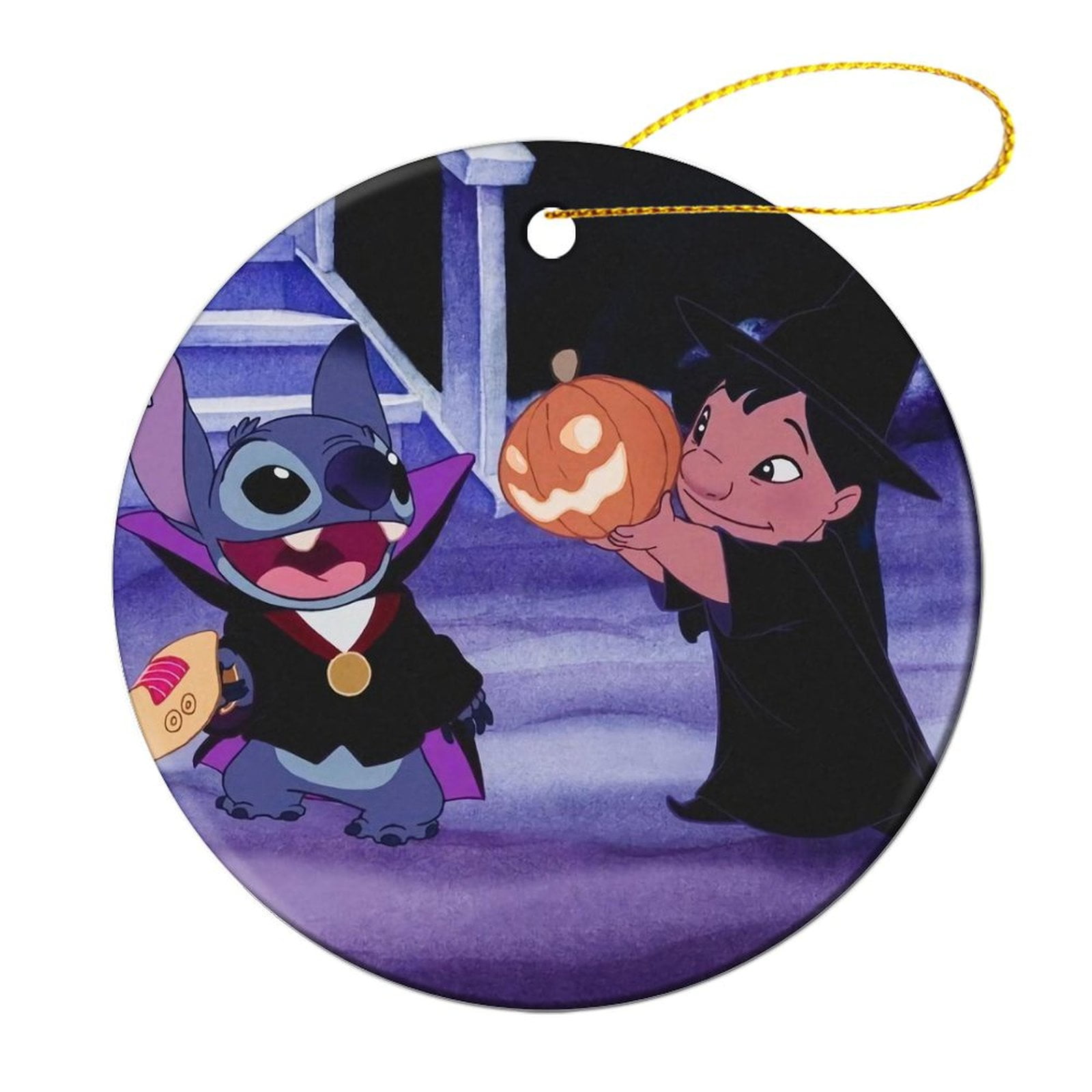 Lilo And Stitch Pfp Christmas Tree Ornaments Double-Sided Design For ...