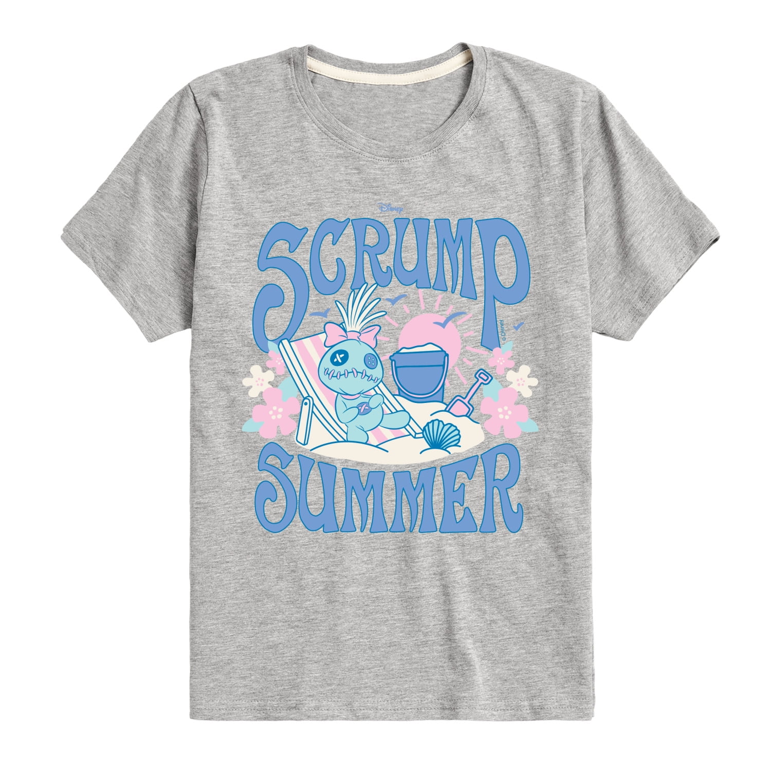 Lilo And Stitch - Scrump Summer -Toddler And Youth Short Sleeve Graphic ...