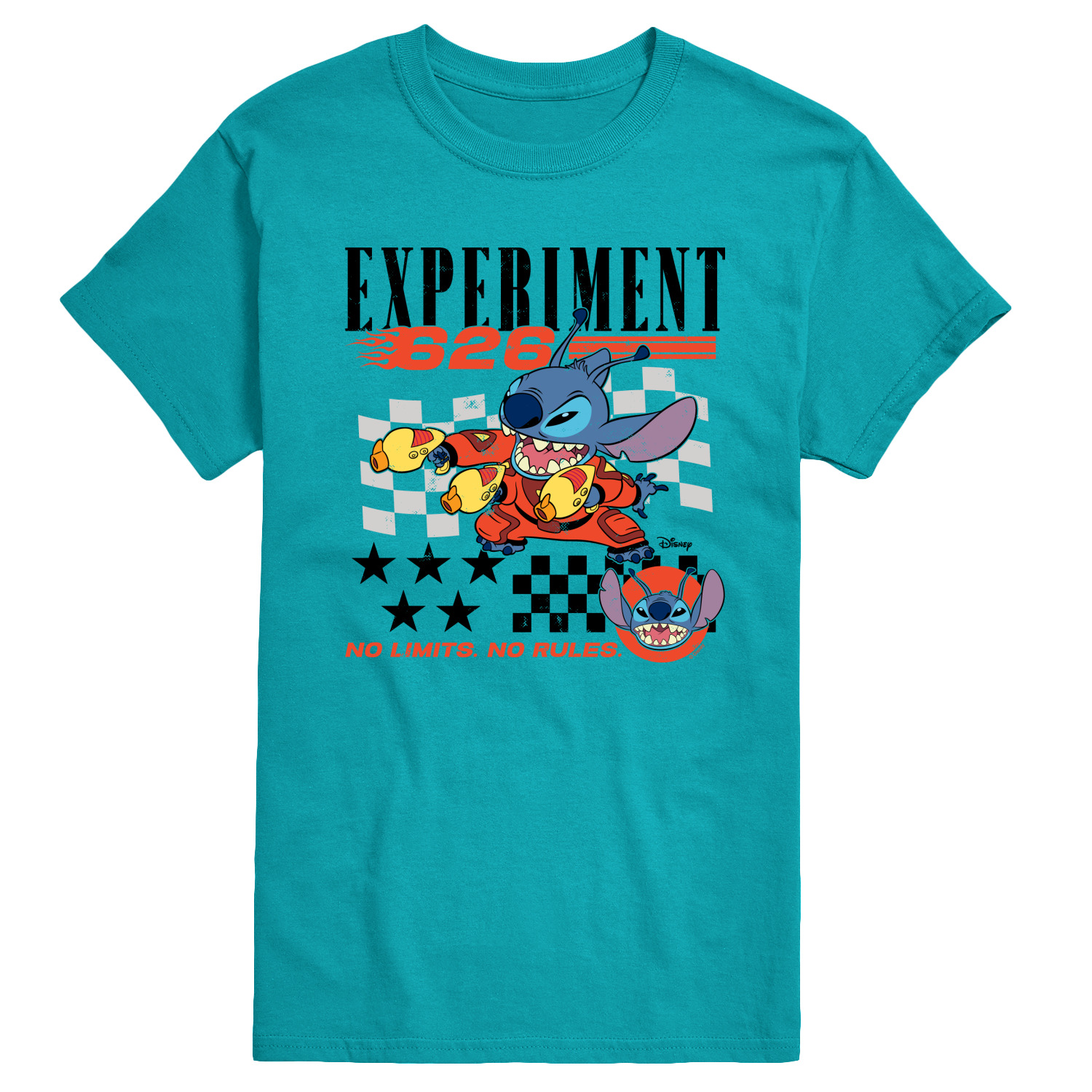 Lilo & Stitch - Stitch Racing Jersey - Men's Short Sleeve Graphic T ...
