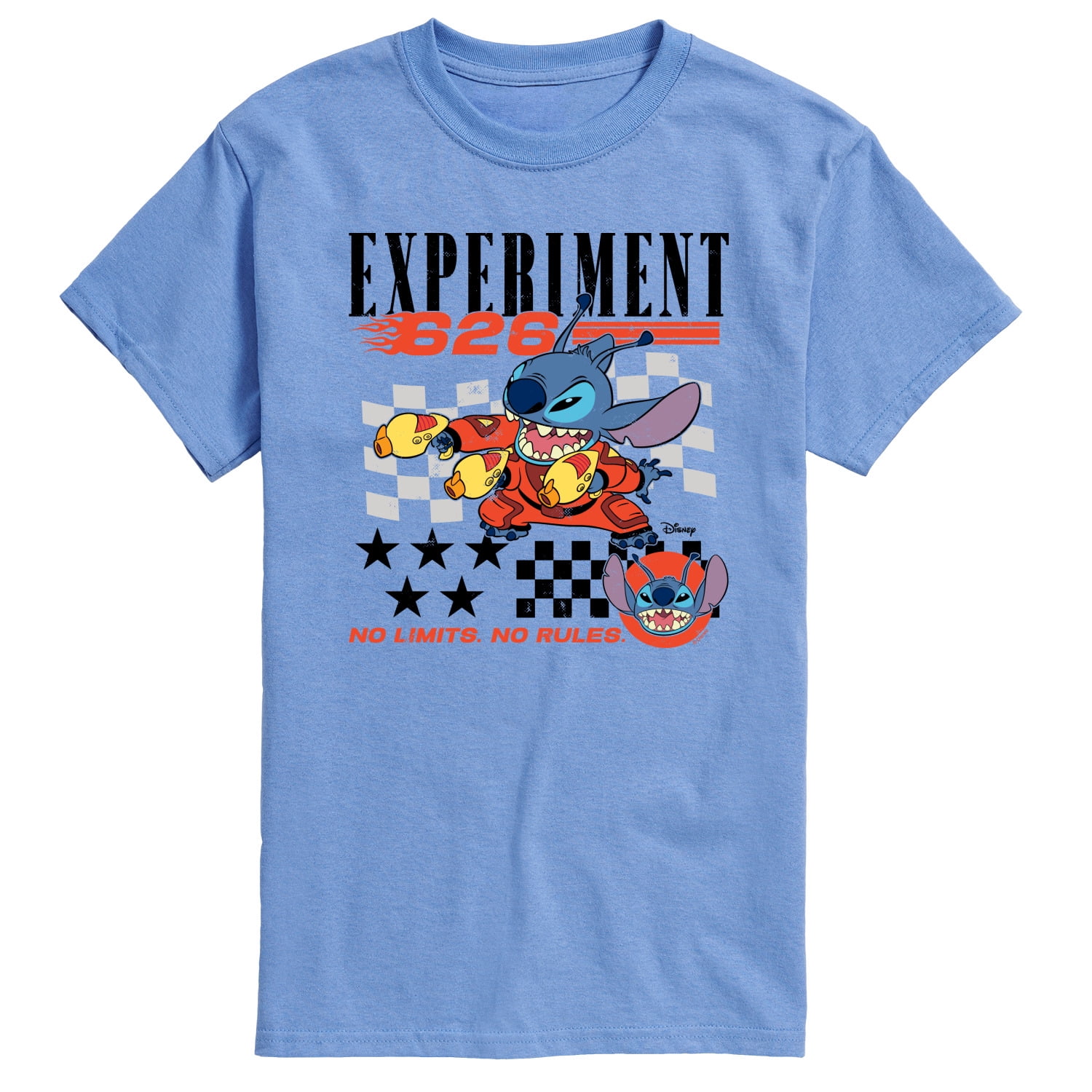 Lilo And Stitch - Stitch Racing Jersey - Men's Short Sleeve Graphic T ...
