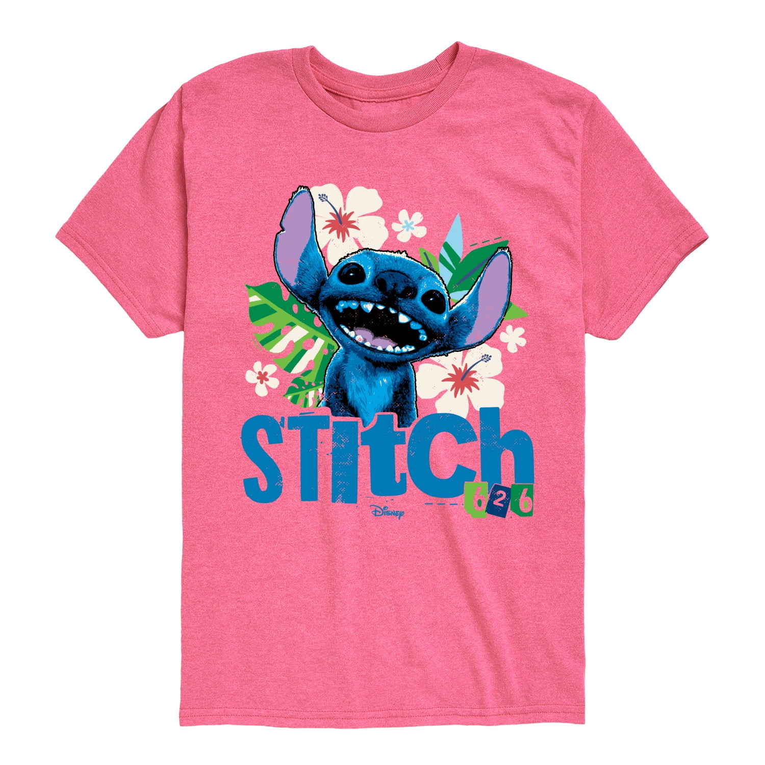 Lilo And Stitch - Stitch Smiling 626 - Toddler And Youth Short Sleeve ...
