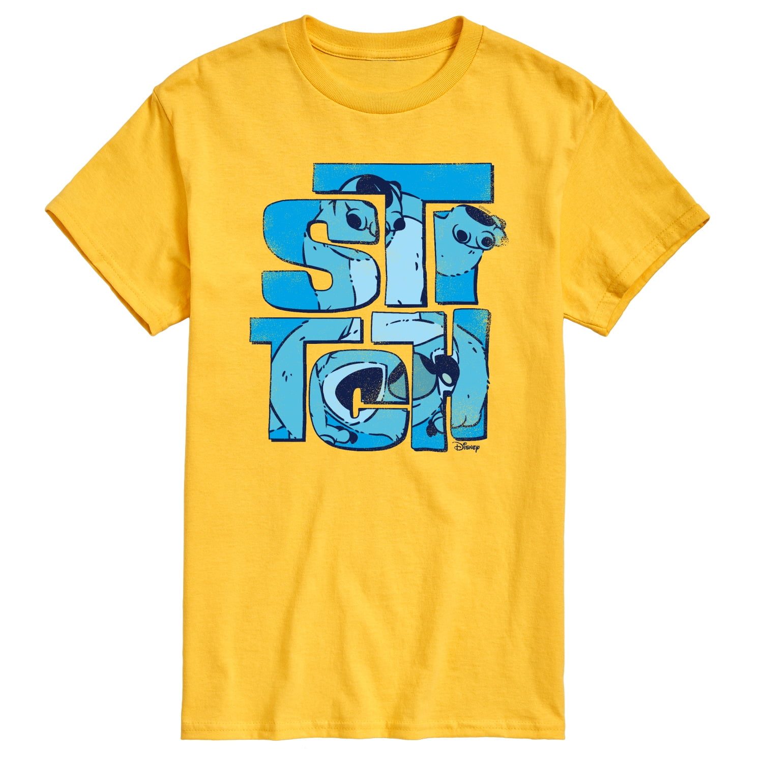 Lilo And Stitch - Stitch Stack - Men's Short Sleeve Graphic T-Shirt ...