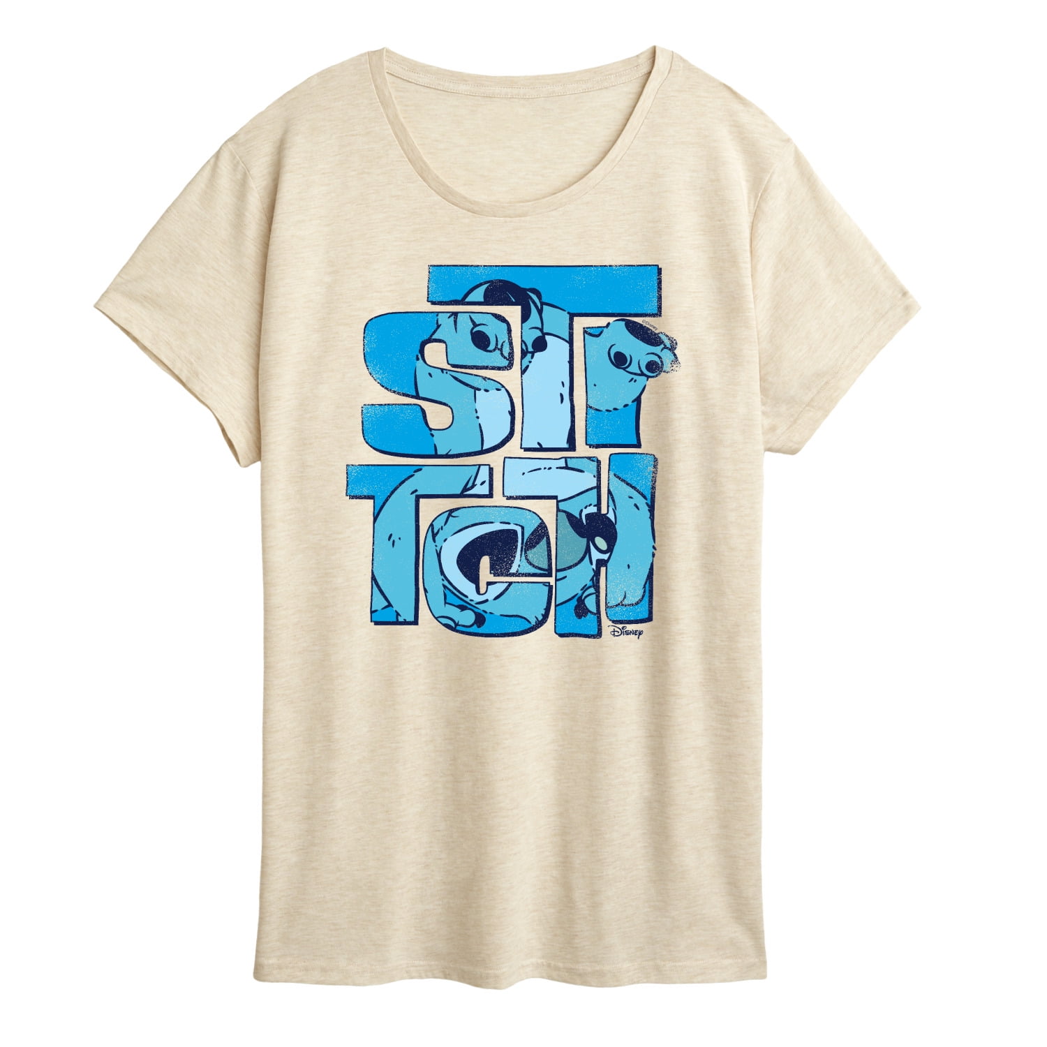 Lilo And Stitch - Stitch Stack - Women's Short Sleeve Graphic T-Shirt ...