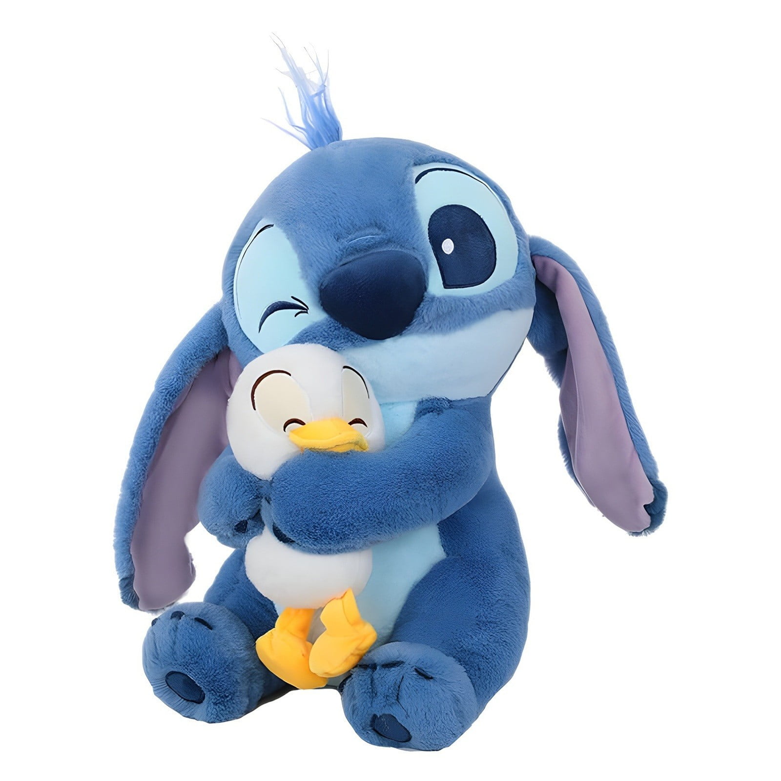 Lilo And Stitch Stitch Toys Adorably Soft Plush Stitch Hugging Duck Toy ...