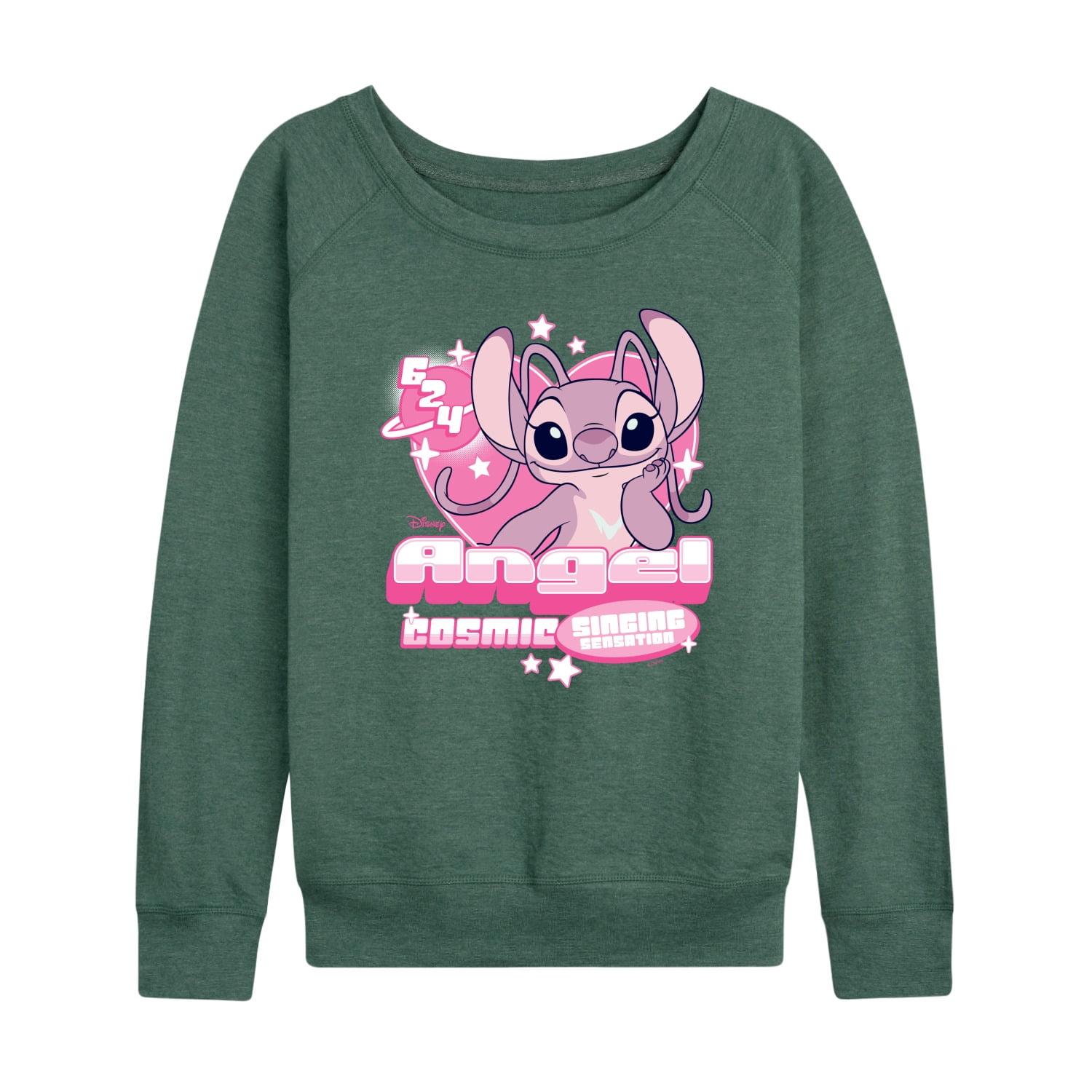 Lilo & Stitch - Y2K Angel - Women's French Terry Long Sleeve Shirt ...