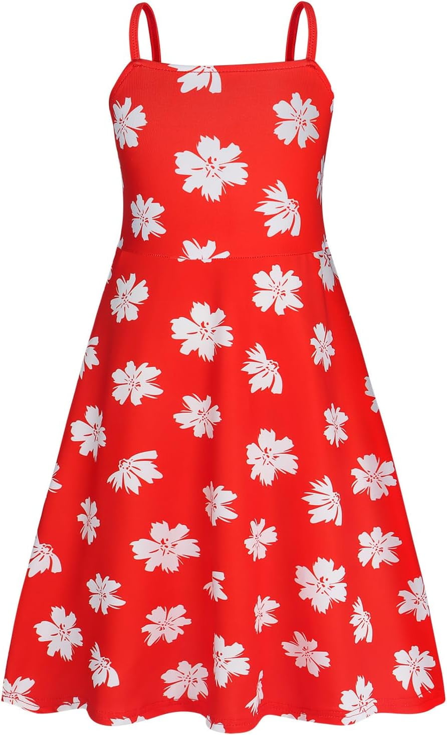 Lilo Dress for Girls Red Flower Hawaiian Dress Lilo Outfit Girls ...