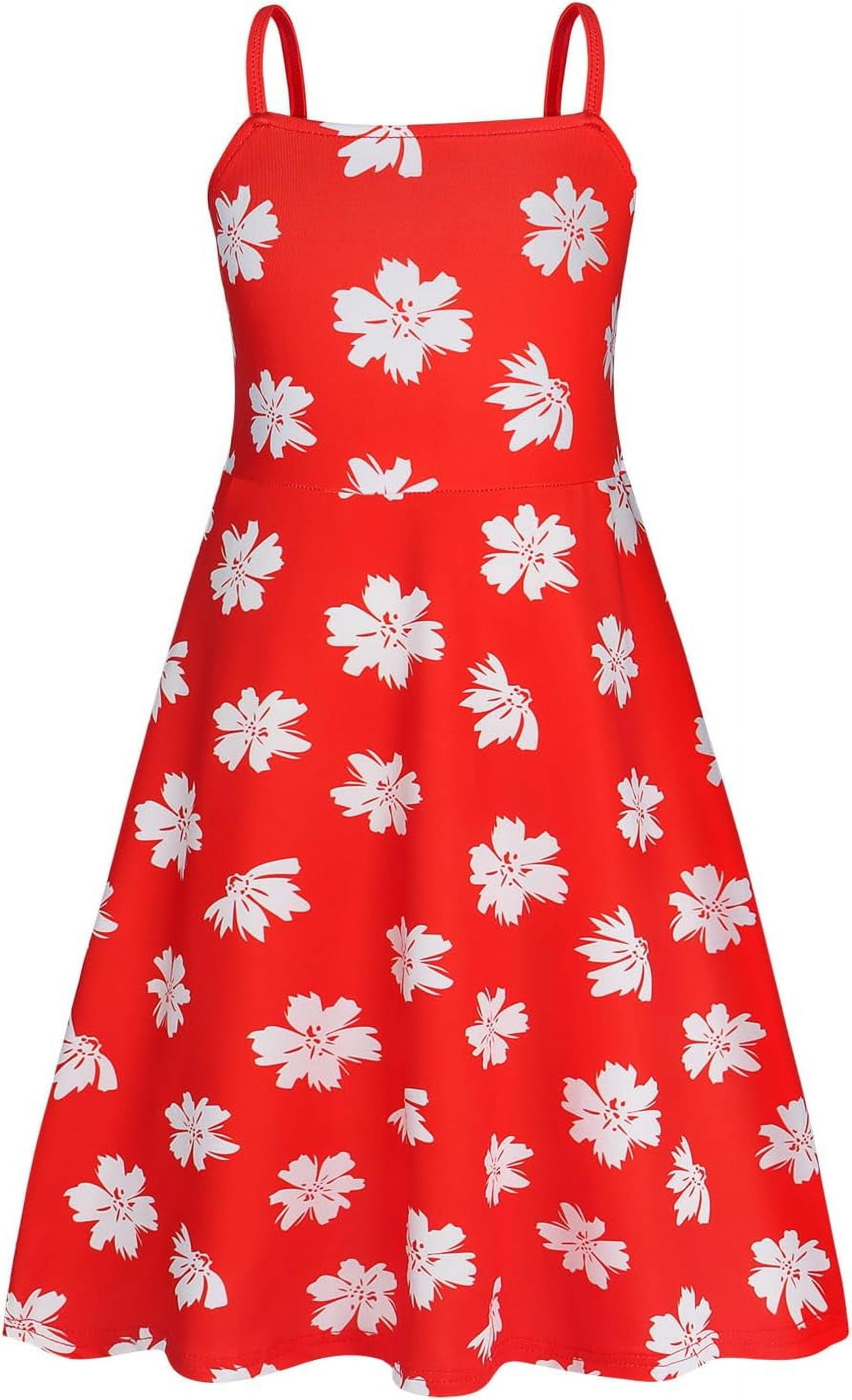 Lilo Dress for Girls Red Flower Hawaiian Dress Lilo Outfit Girls ...