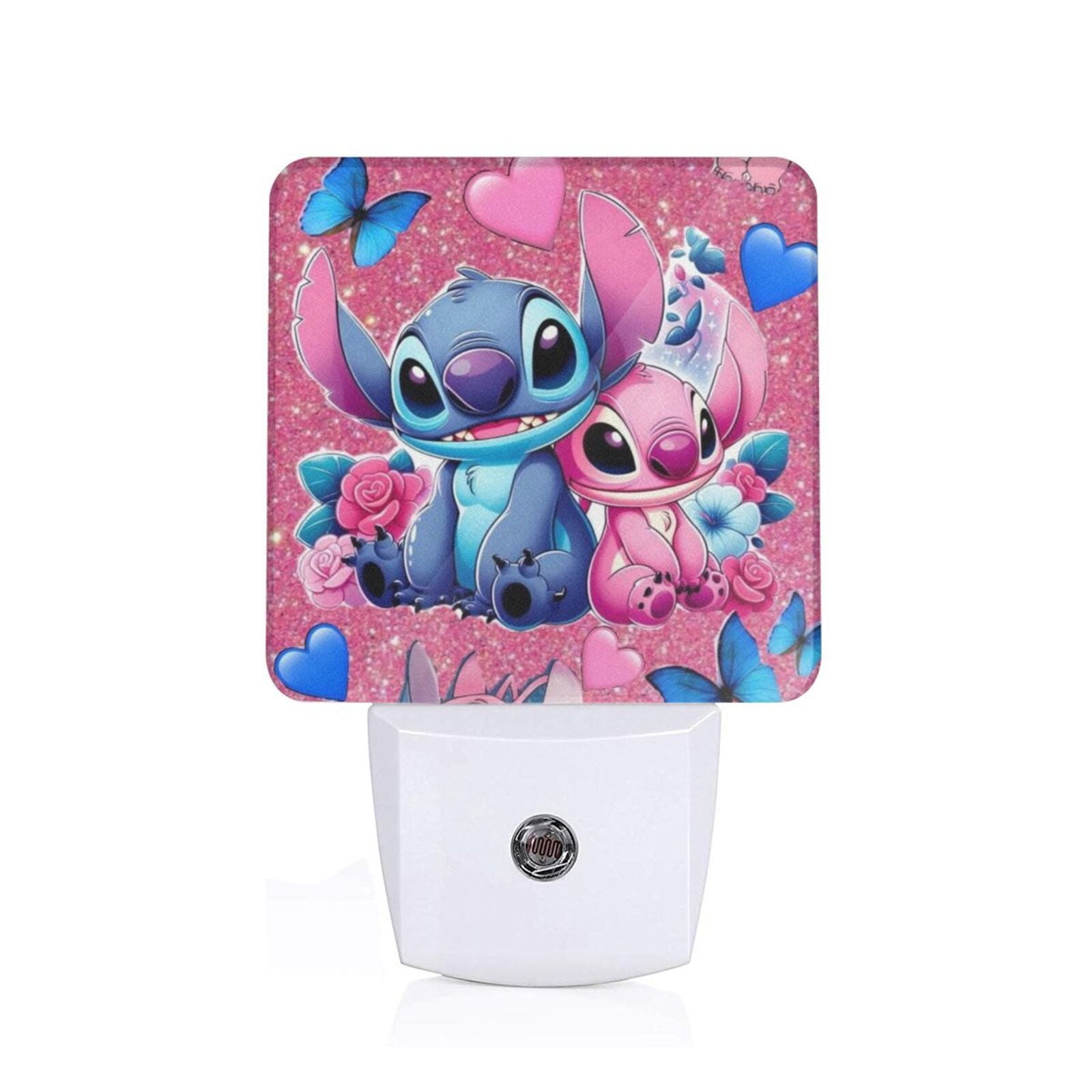 Lilo And S-titch Angel Pink Night Light,Night Lights Plug into Wall,1 ...