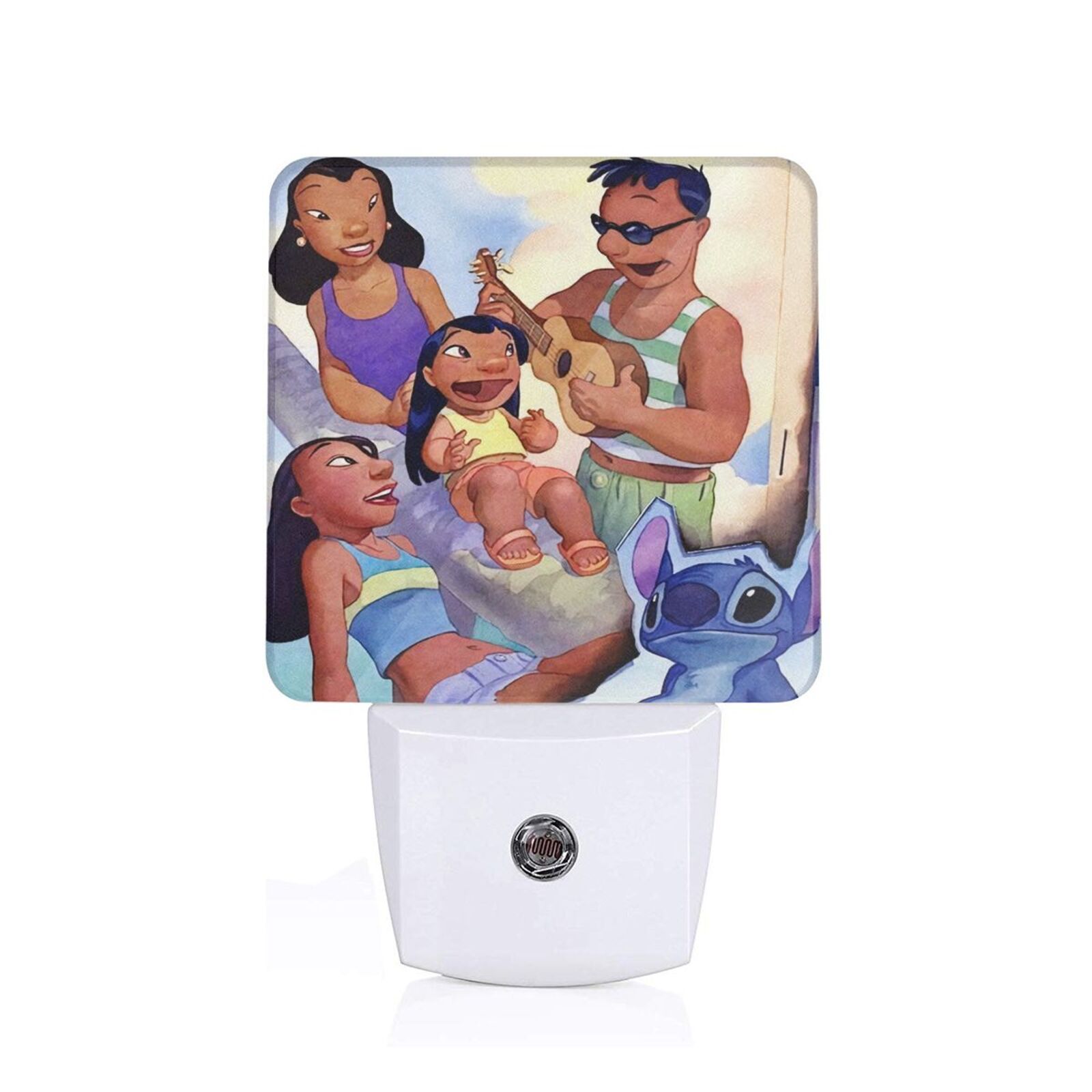 Lilo And S-titch Ohana Means Family Night Light Plug Into Wall,Dusk to ...