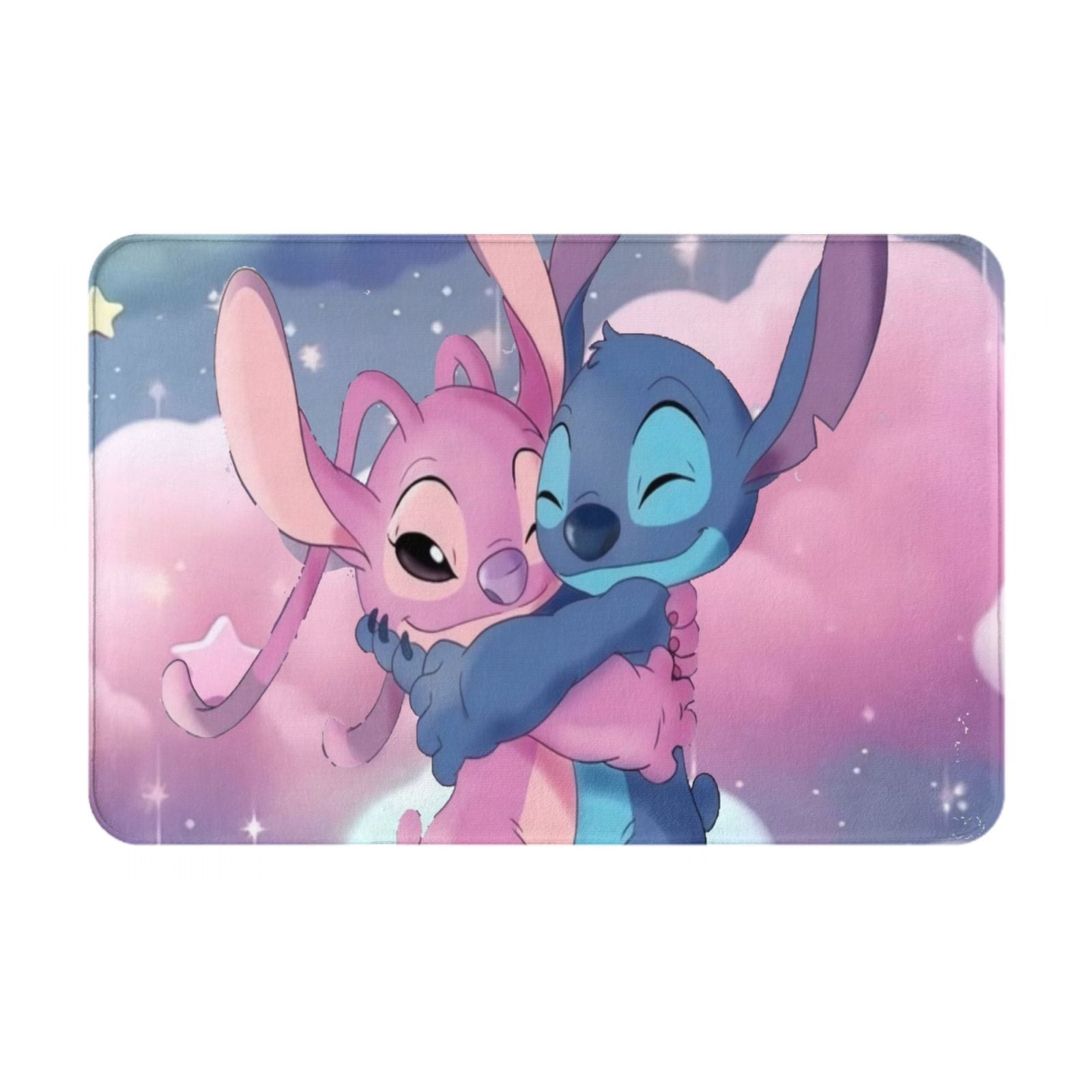 Lilo & S-titch - S-titch & Angel Kitchen Rugs,Bathroom Rugs,Bath Mat ...