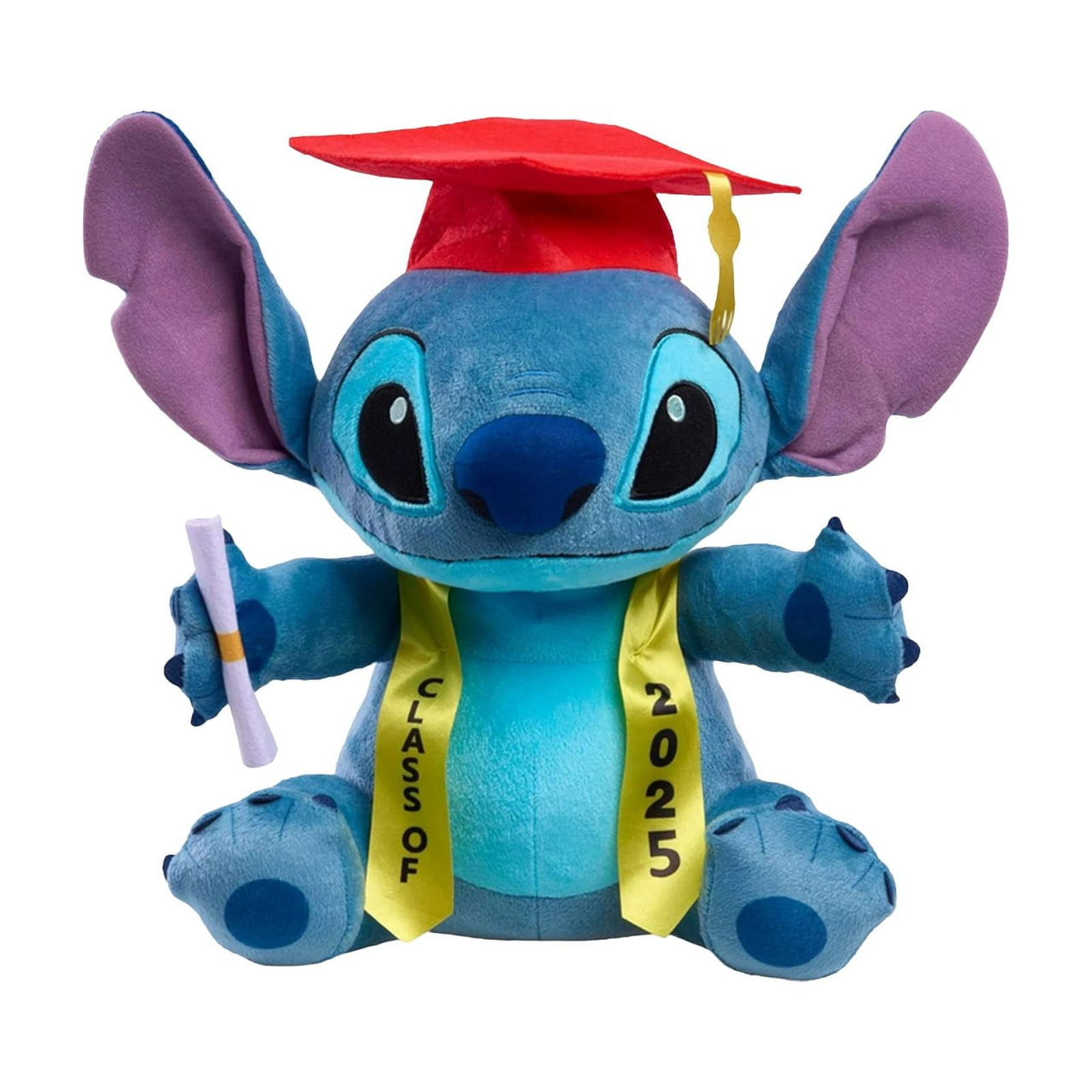 Lilo & Stitch 12 Inch Tall Graduation Stitch Plush Beanbag Plushie ...