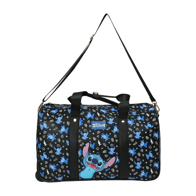 Lilo & Stitch Officially Licensed 17-Inch Wheeled Rolling Duffle Bag ...
