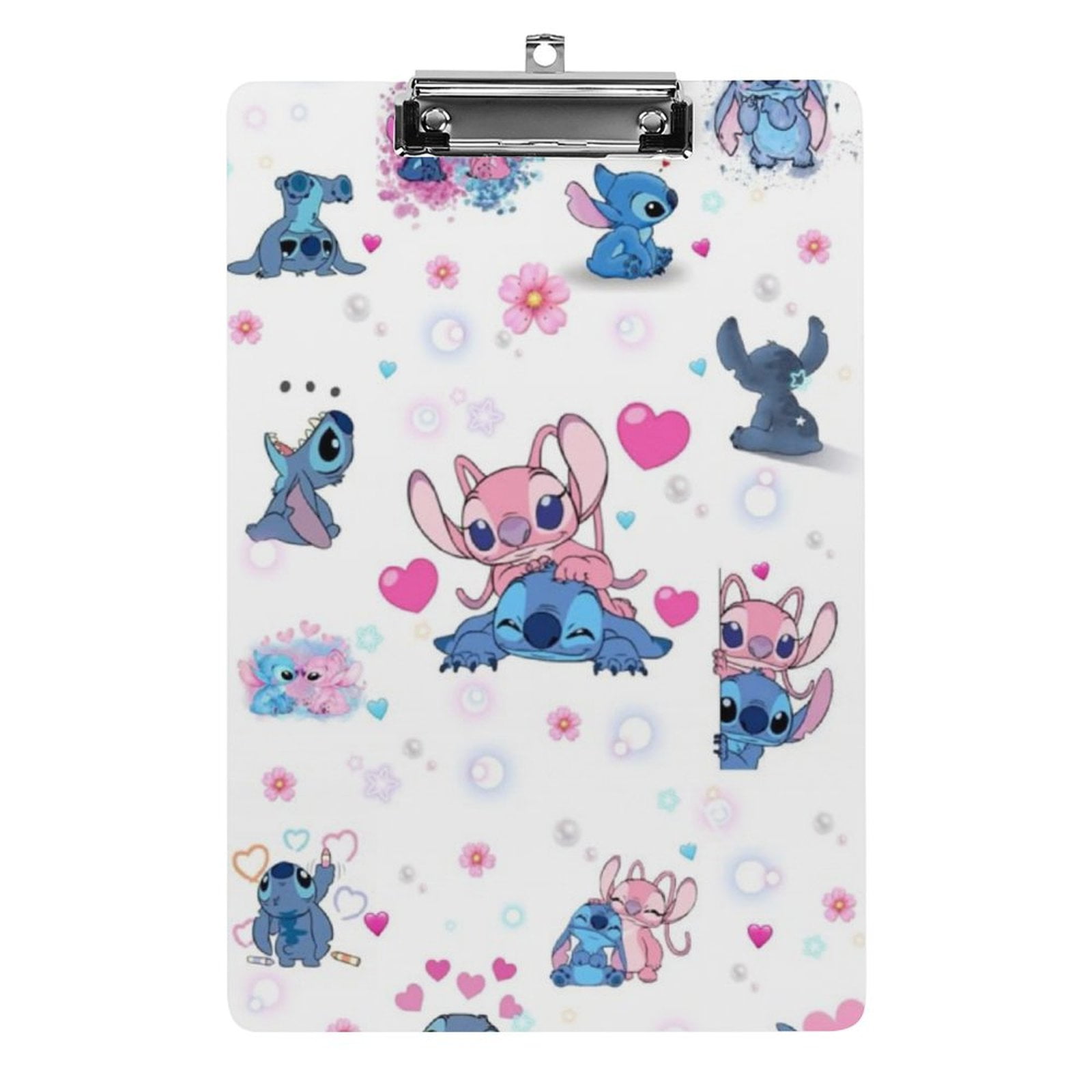 Lilo & Stitch Acrylic Clipboard A4 Size, Standard Letter Clip Board ...