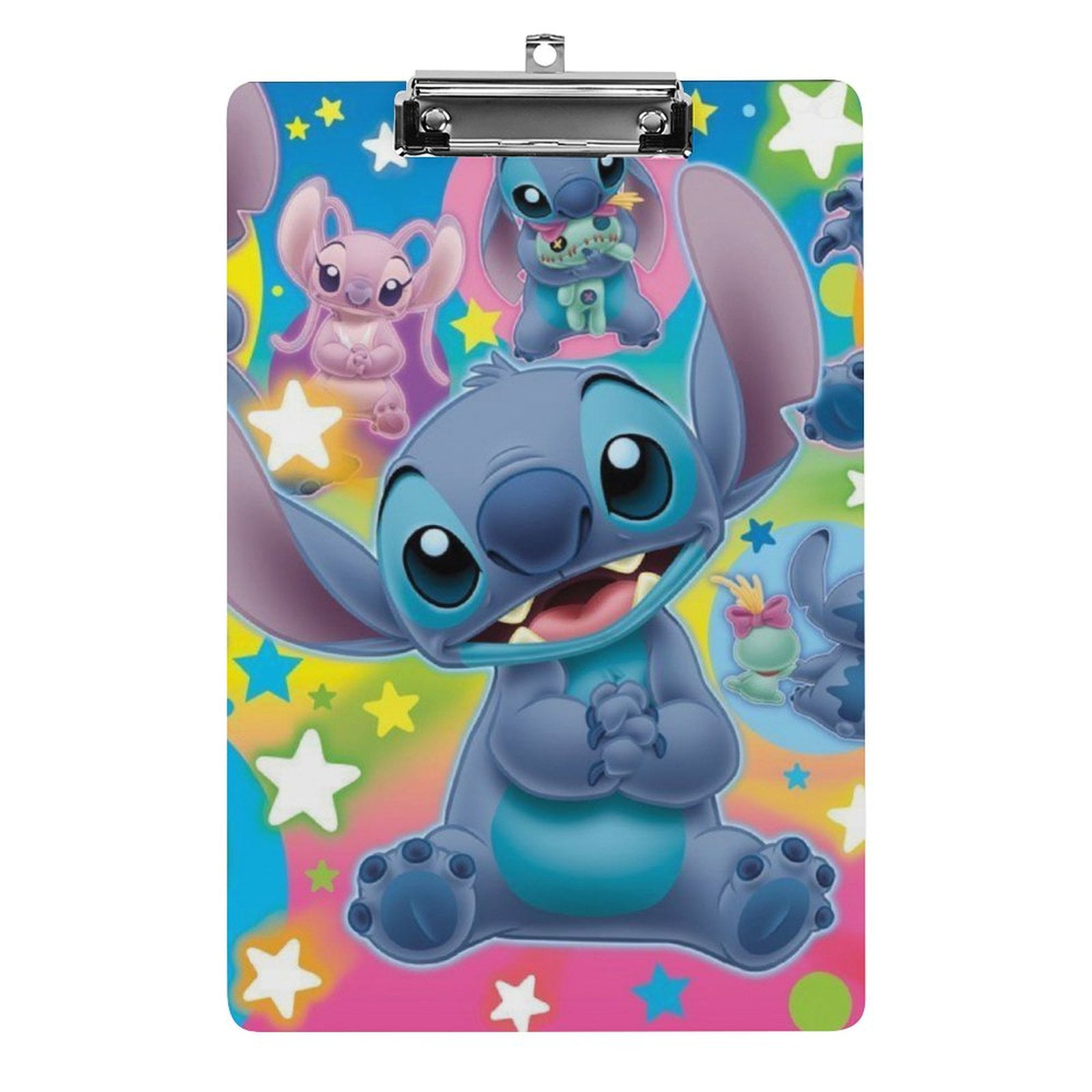 Lilo & Stitch Acrylic Clipboard A4 Size, Standard Letter Clip Board ...