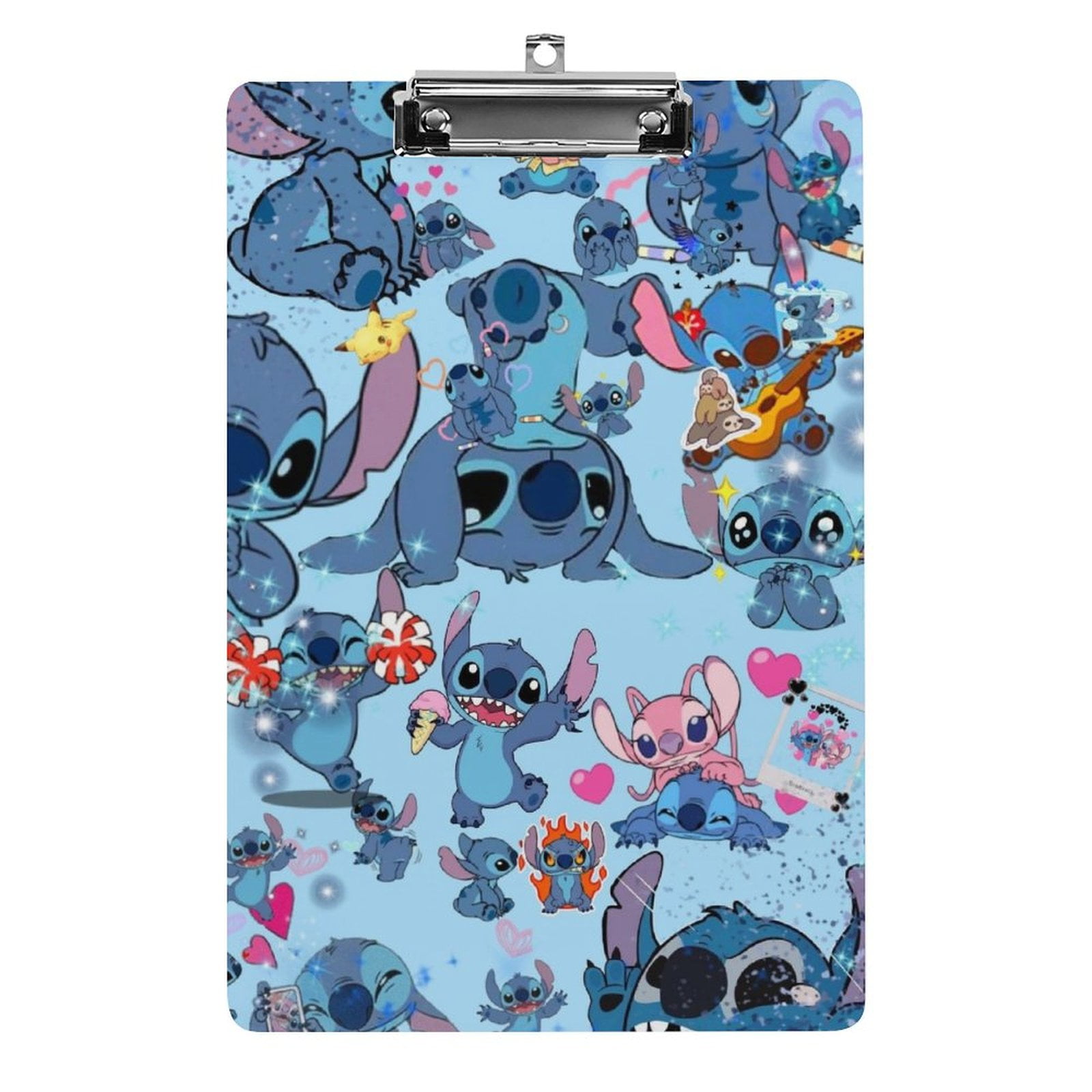 Lilo & Stitch Acrylic Clipboard A4 Size, Standard Letter Clip Board ...