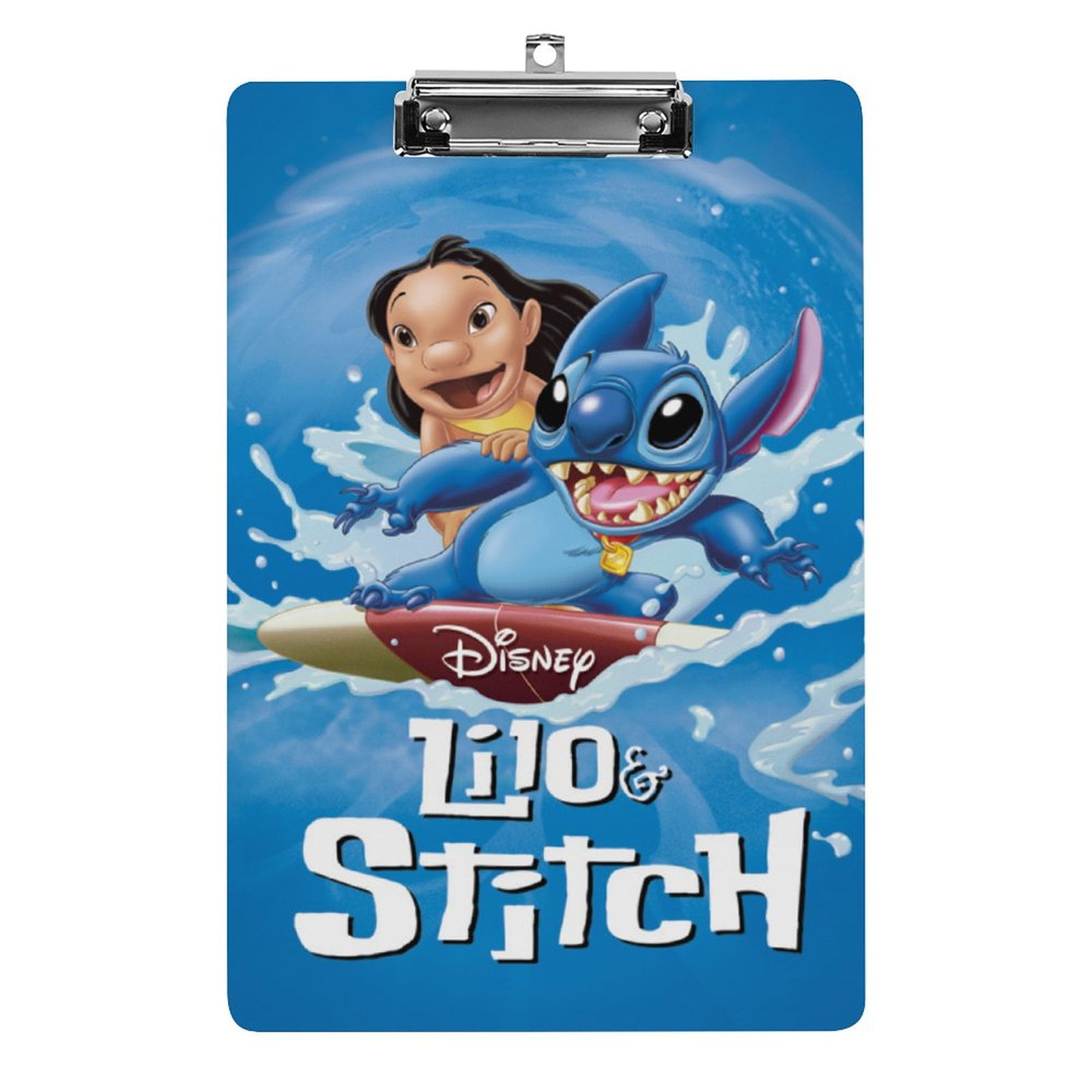 Lilo & Stitch Acrylic Clipboard A4 Size, Standard Letter Clip Board ...