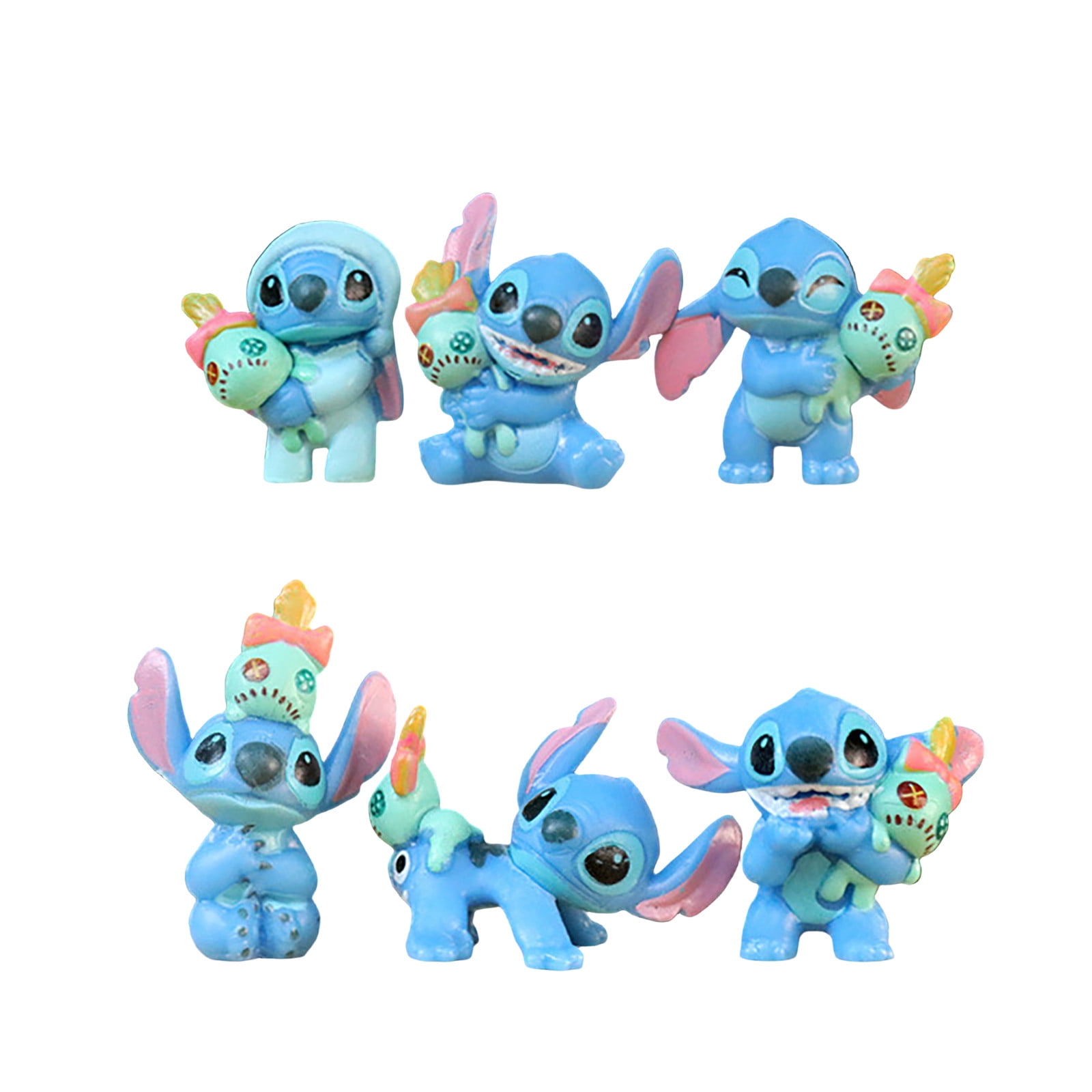 Lilo & Stitch Action Figures,Hug Action Figure Star Baby 6Pc Stitch ...