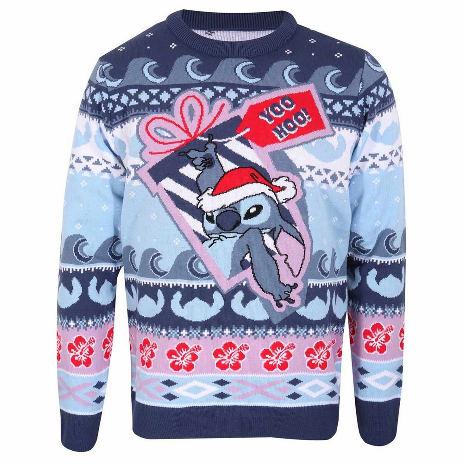 Lilo & Stitch Adult Knitted Sweater - Walmart.com