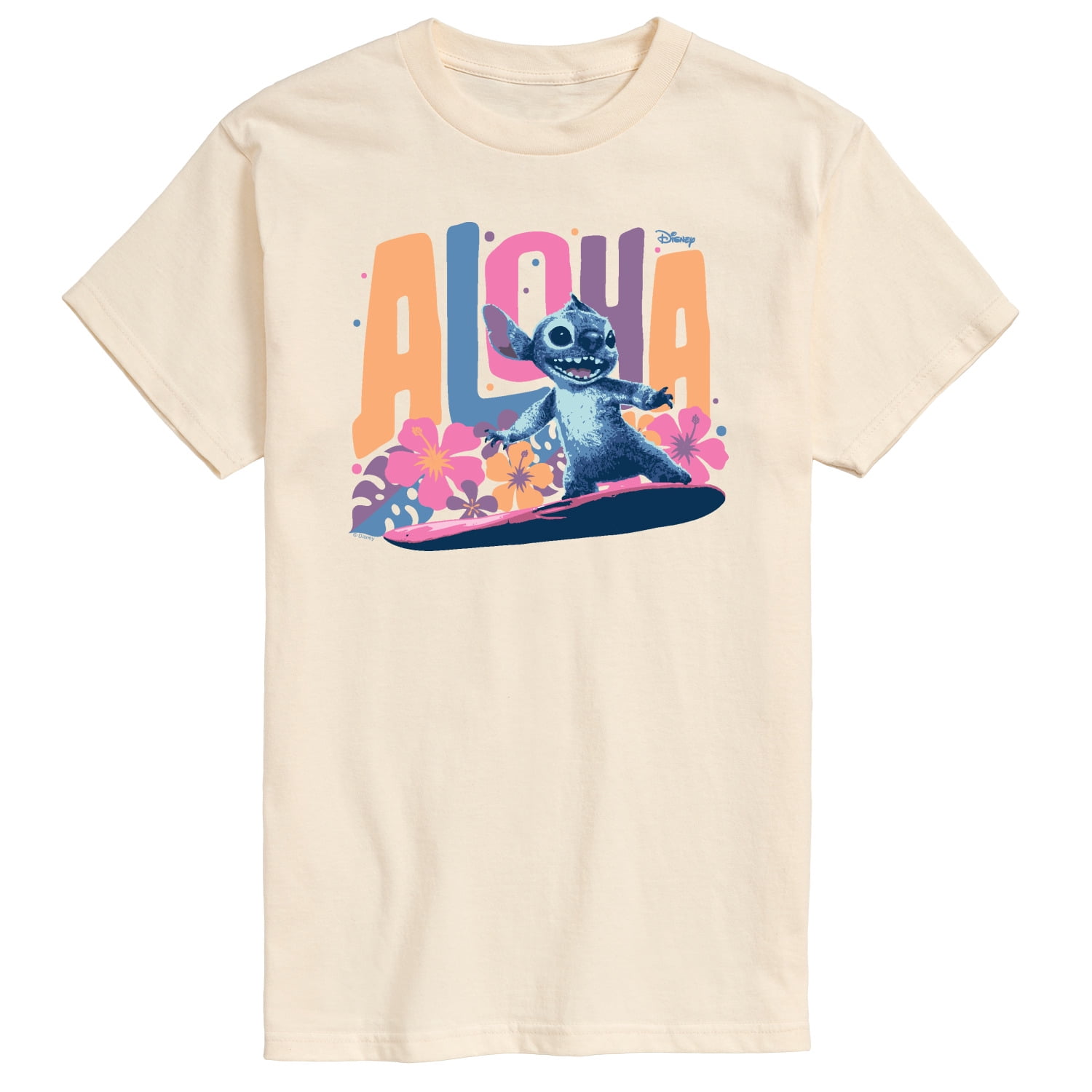 Lilo & Stitch - Aloha Stitch - Men's Short Sleeve Graphic T-Shirt ...
