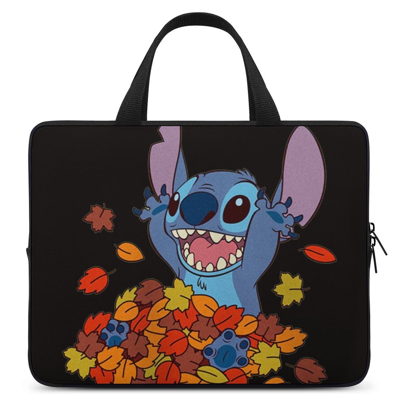 Lilo & Stitch Autumn Leaves Stitch Laptop Bag for Women Men 17 Inch ...