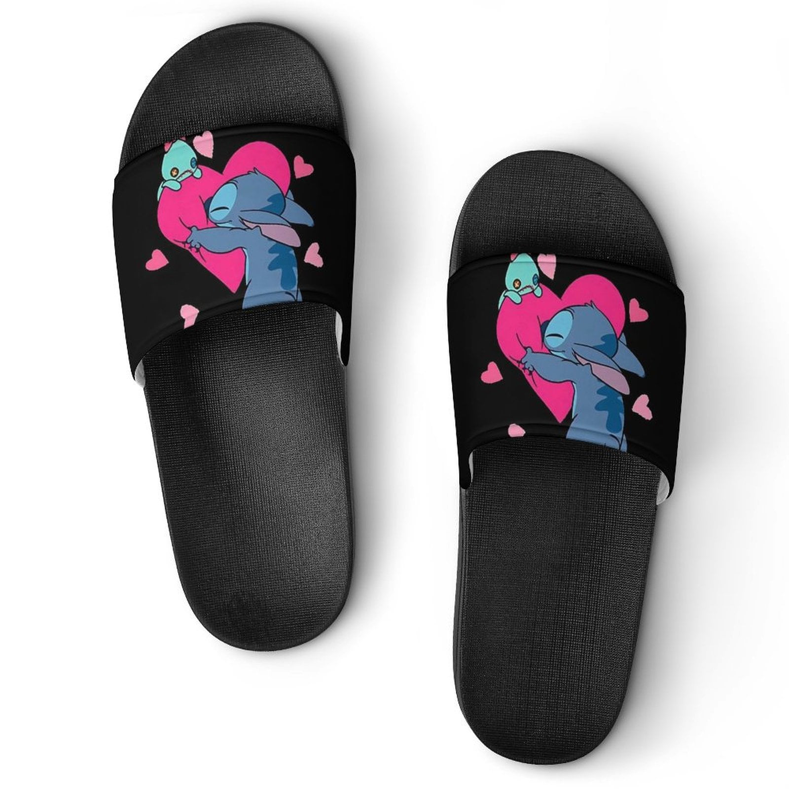 Lilo Stitch Beach Sandals for Women and Men,Shower Shoes,Non Slip Quick ...