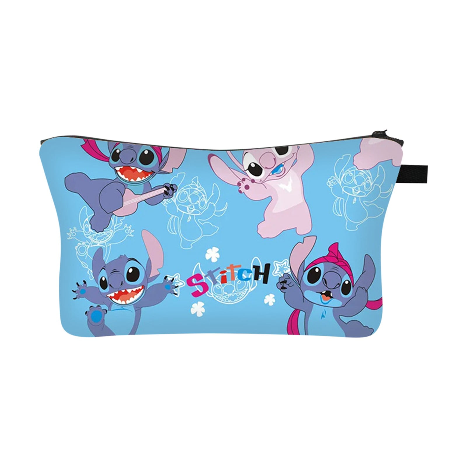 Lilo & Stitch Big Capacity Pencil Pen Case,Oxford cloth Pencil Pouch ...
