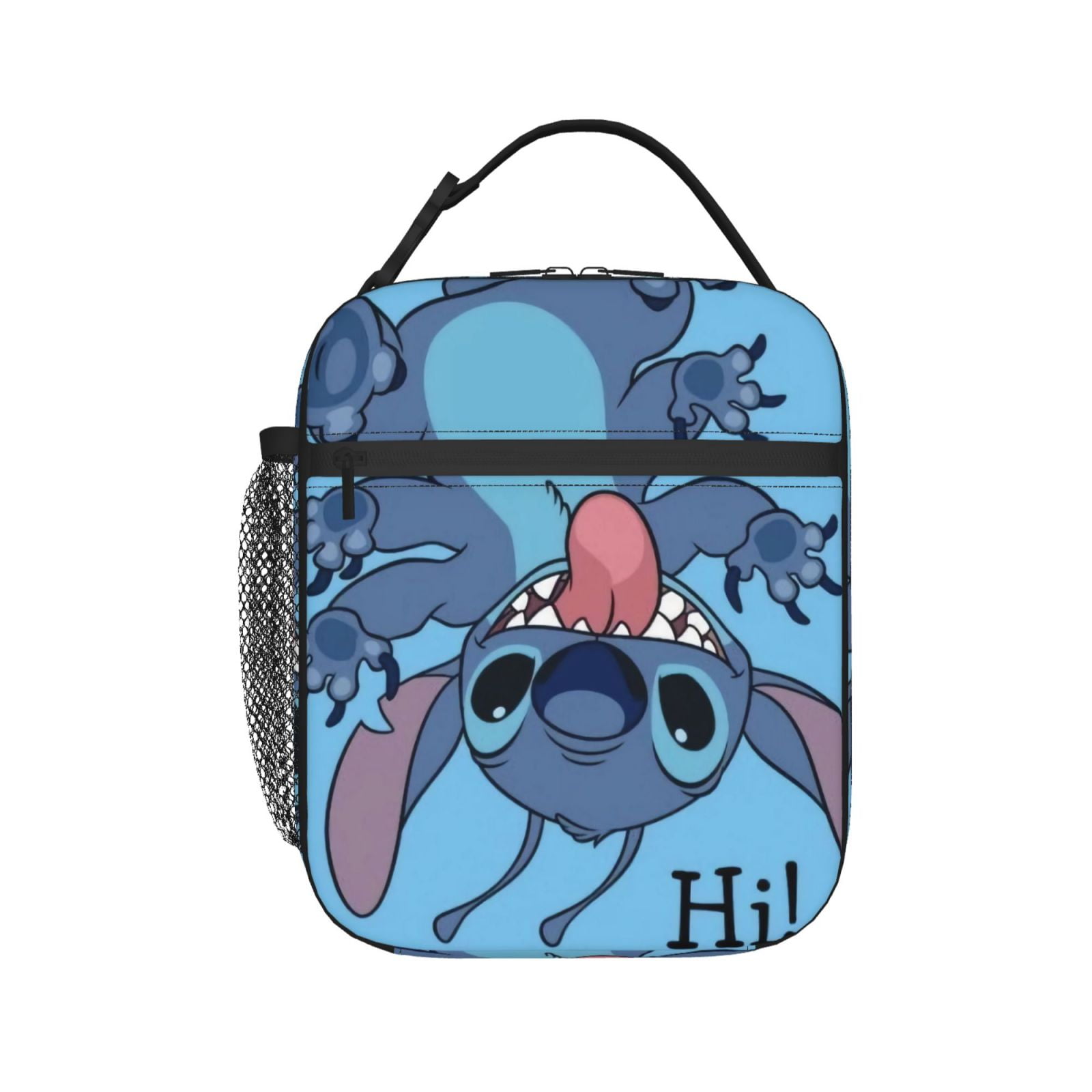 Lilo & Stitch Big Face Stitch Lunch Box Lunch Bag for Women Adults Men ...