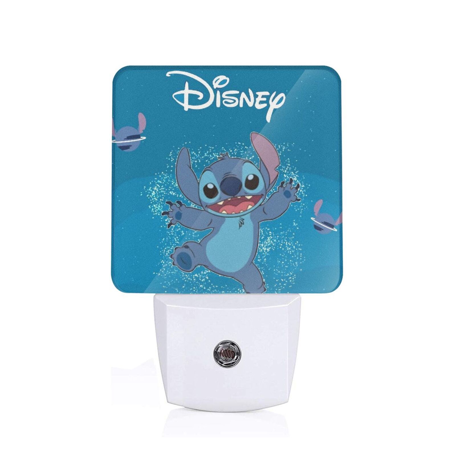 Lilo & Stitch Big Face Stitch Plug-in LED Night Light Lamp with Dusk to ...