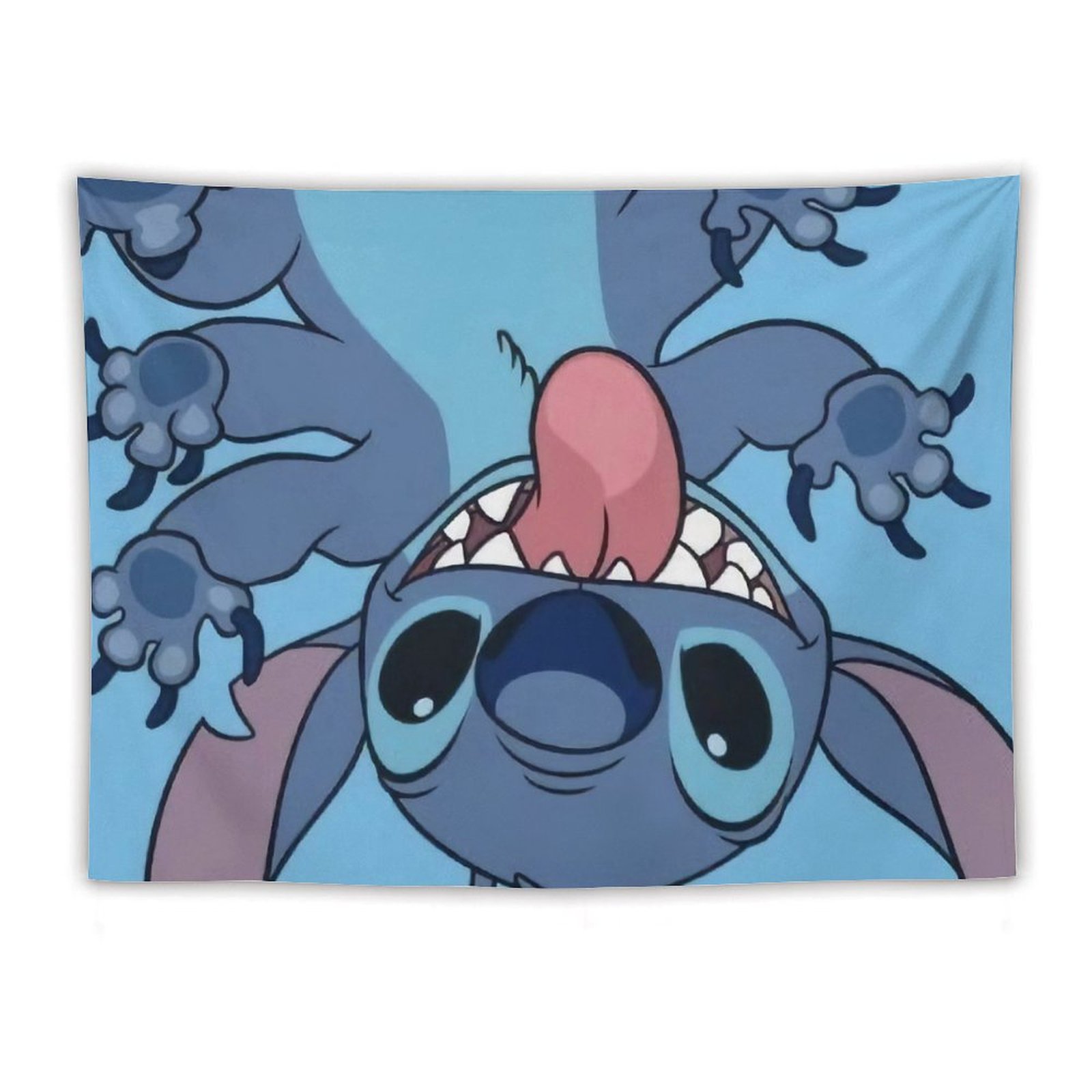 Lilo & Stitch Big Face Stitch Tapestry,Lilo & Stitch Big Face Stitch ...