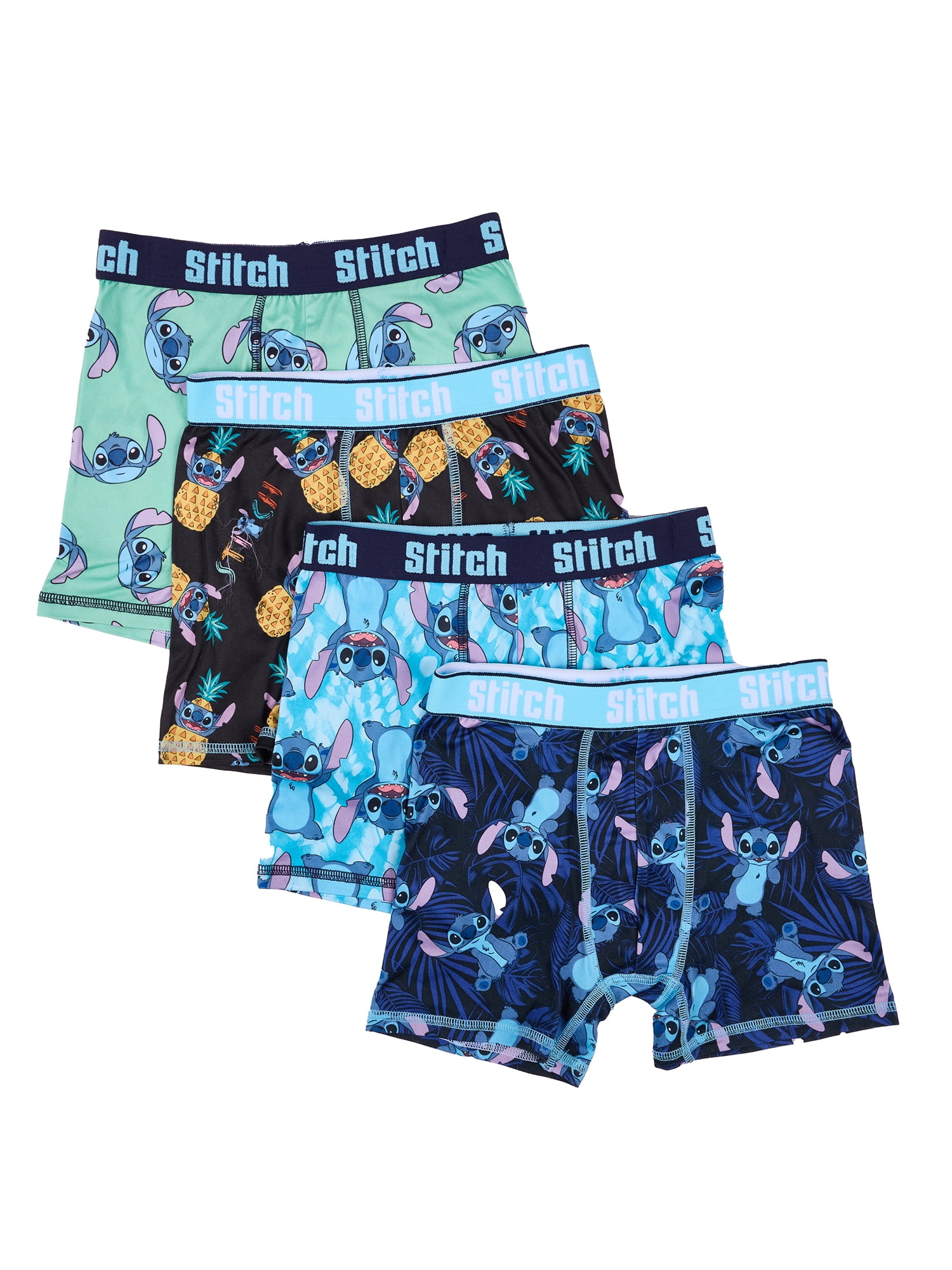 Lilo & Stitch Boys Boxer Brief Underwear, 4-Pack, Sizes XS-XL - Walmart.com