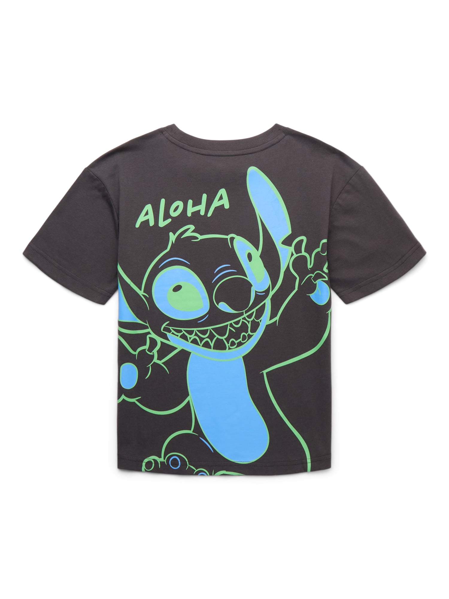 Lilo & Stitch Boys' Graphic Tee with Short Sleeves, Sizes 4-18 ...