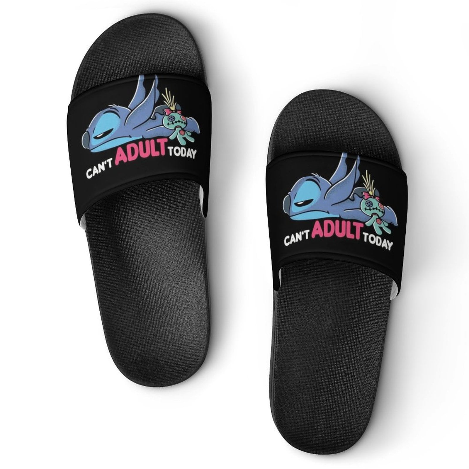 Lilo & Stitch Can Today Beach Sandals for Women and Men,Shower Shoes ...