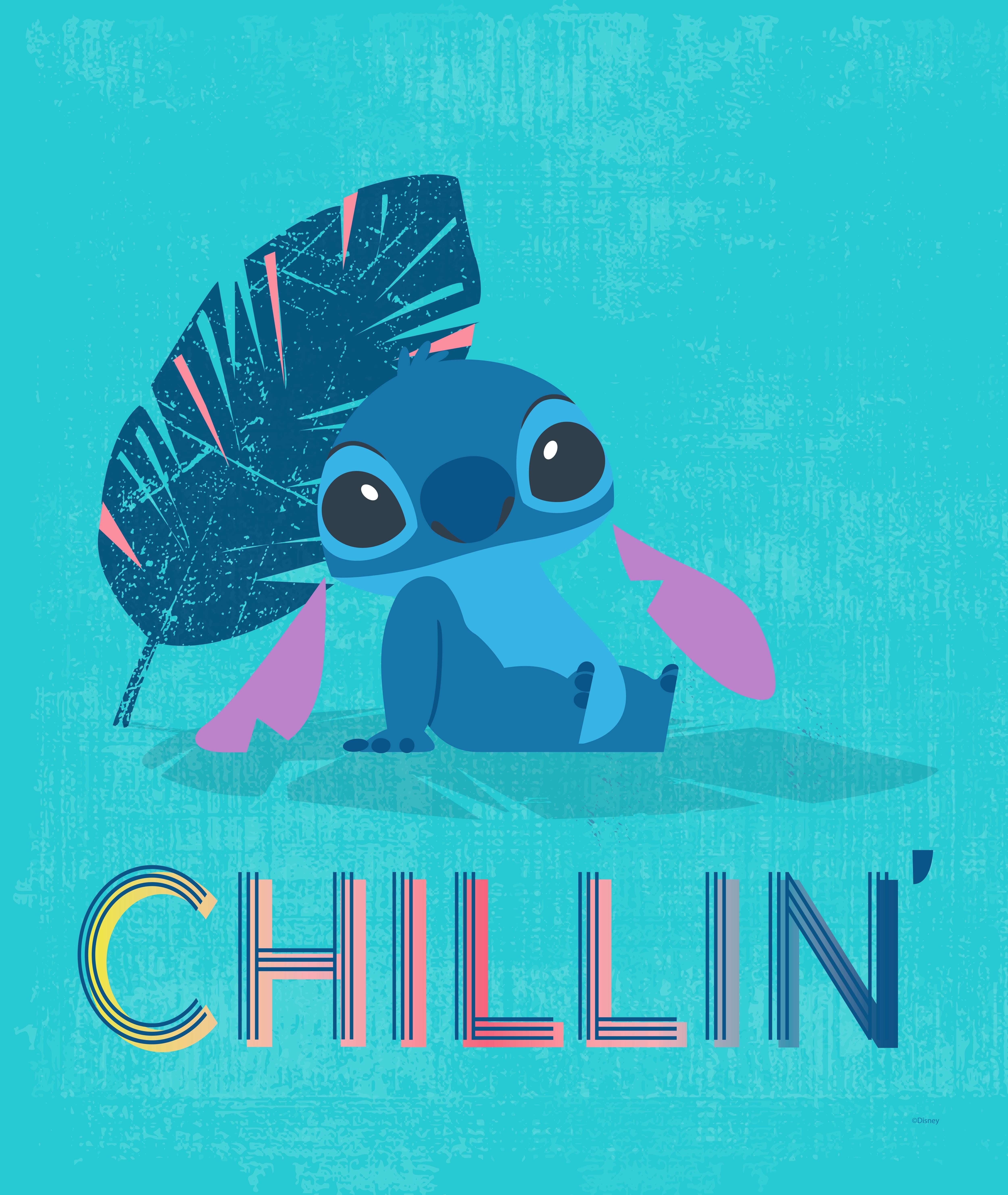 Lilo & Stitch Chillin & Thrillin Kids Silk Touch Throw Blanket ...