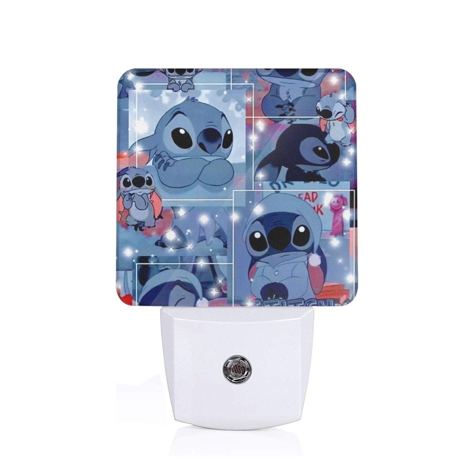 Lilo & Stitch Christmas Tangled Lights Portrait LED Night Light with ...