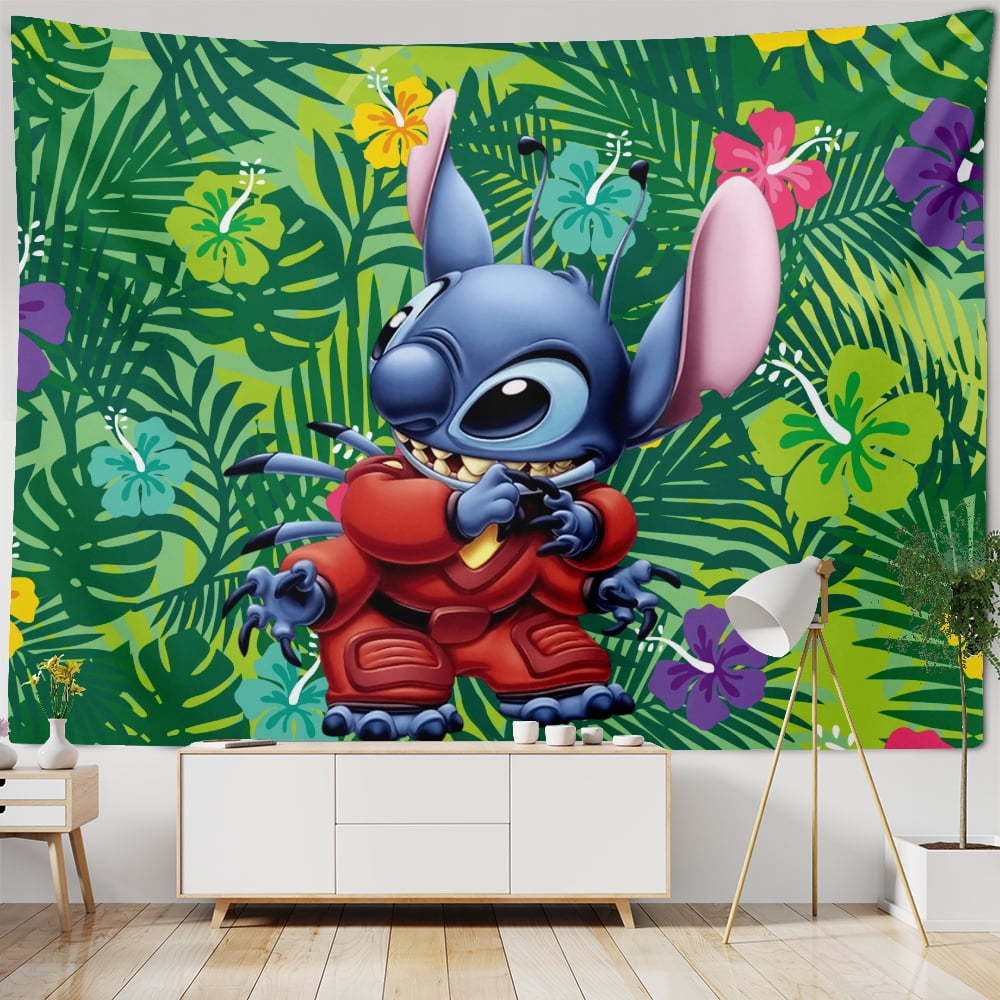Lilo Stitch Christmas TapestryLilo Stitch Wall Mount The Nightmare ...