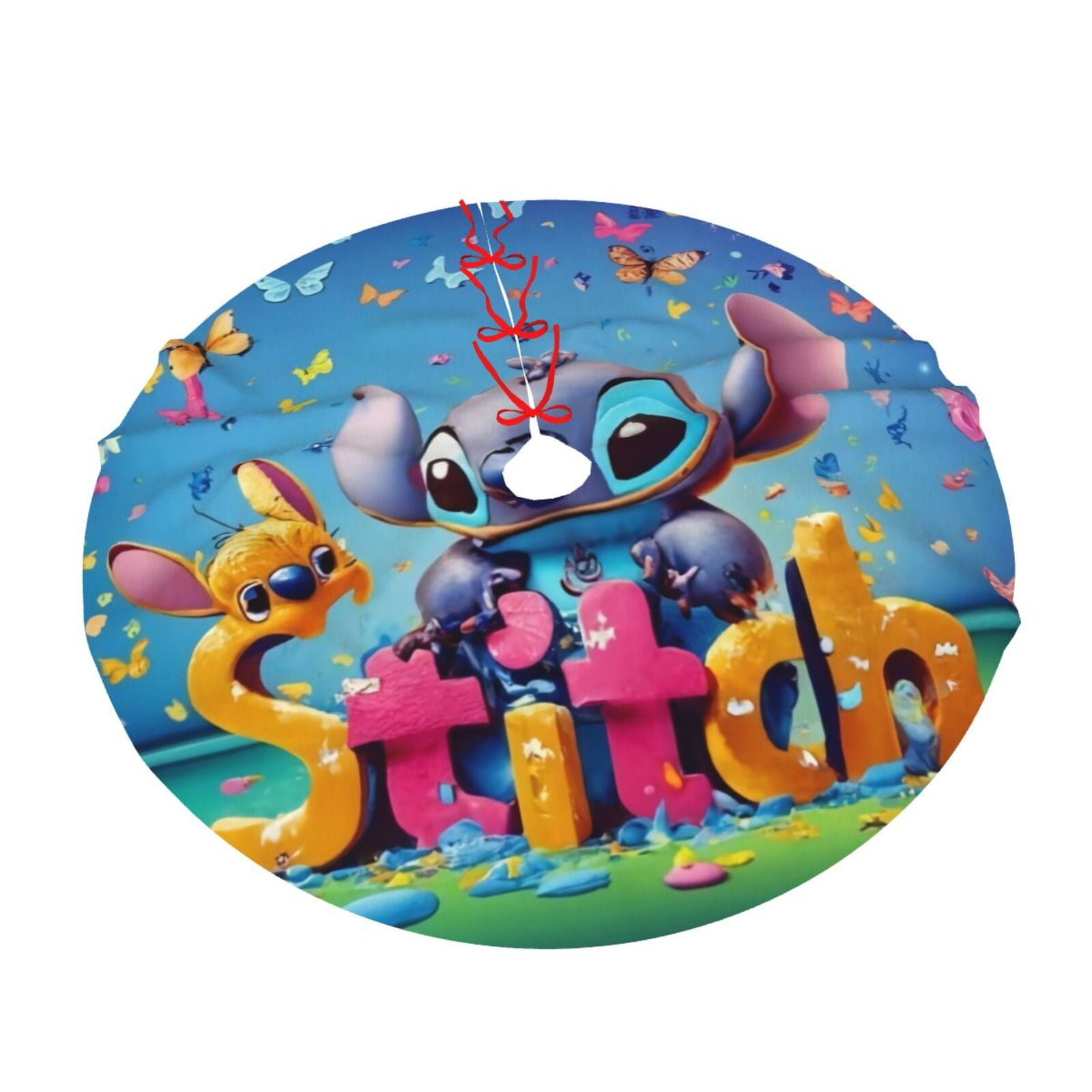 Lilo & Stitch Christmas Tree Skirt,Lilo & Stitch Tree Skirt,Soft and ...