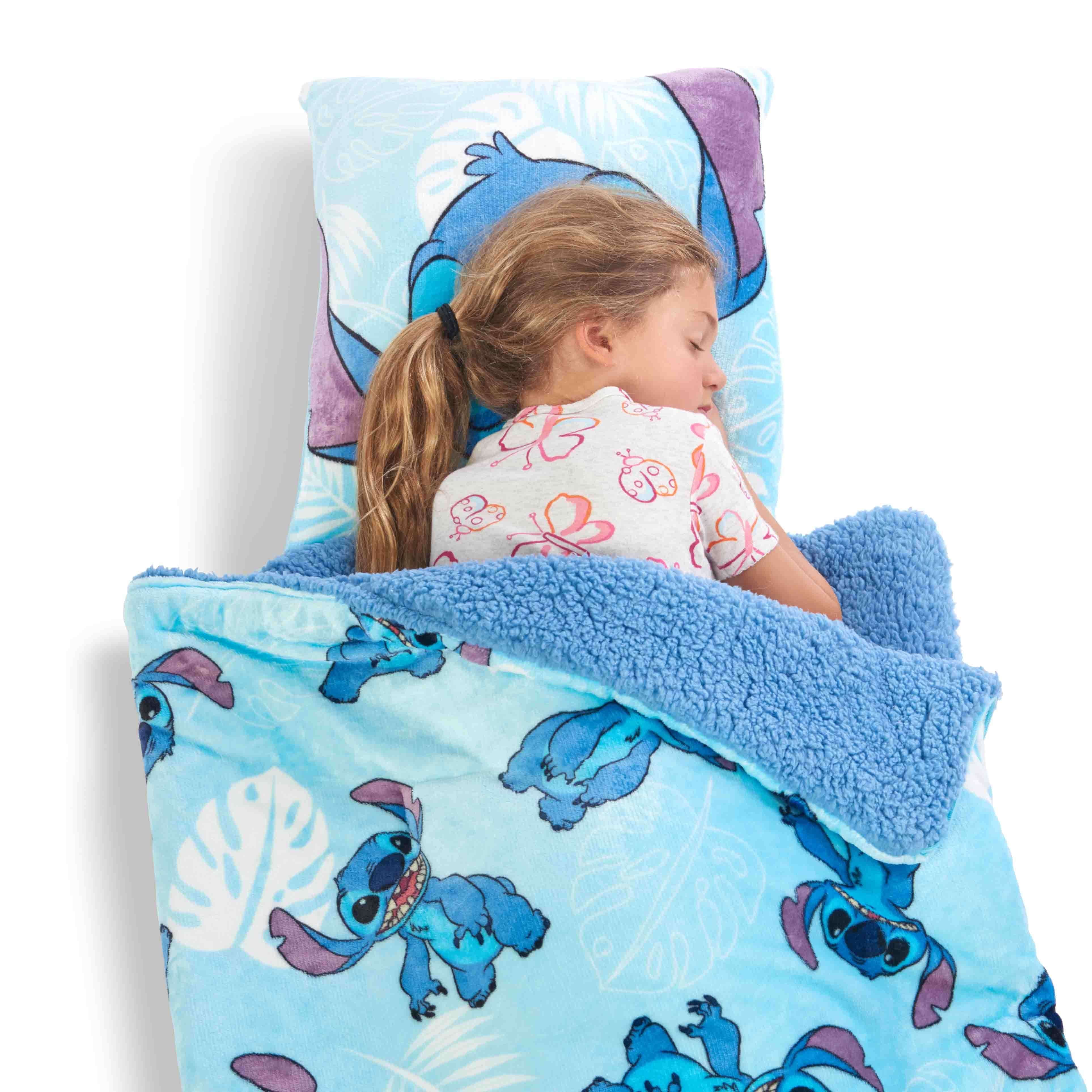 Lilo & Stitch Classic Palms Slumber Bag, Plush Sherpa Lining, Tropical ...