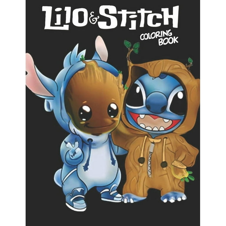 cute baby stitch coloring pages