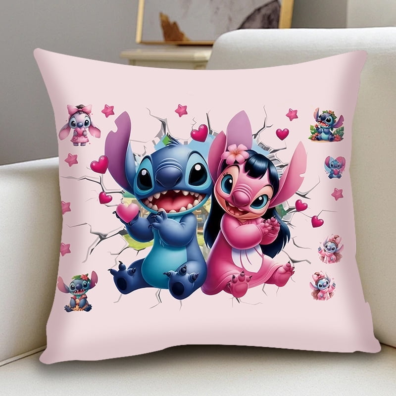 Stitch Cushion Covers Hidden zipper closure Double Sided Decorative ...