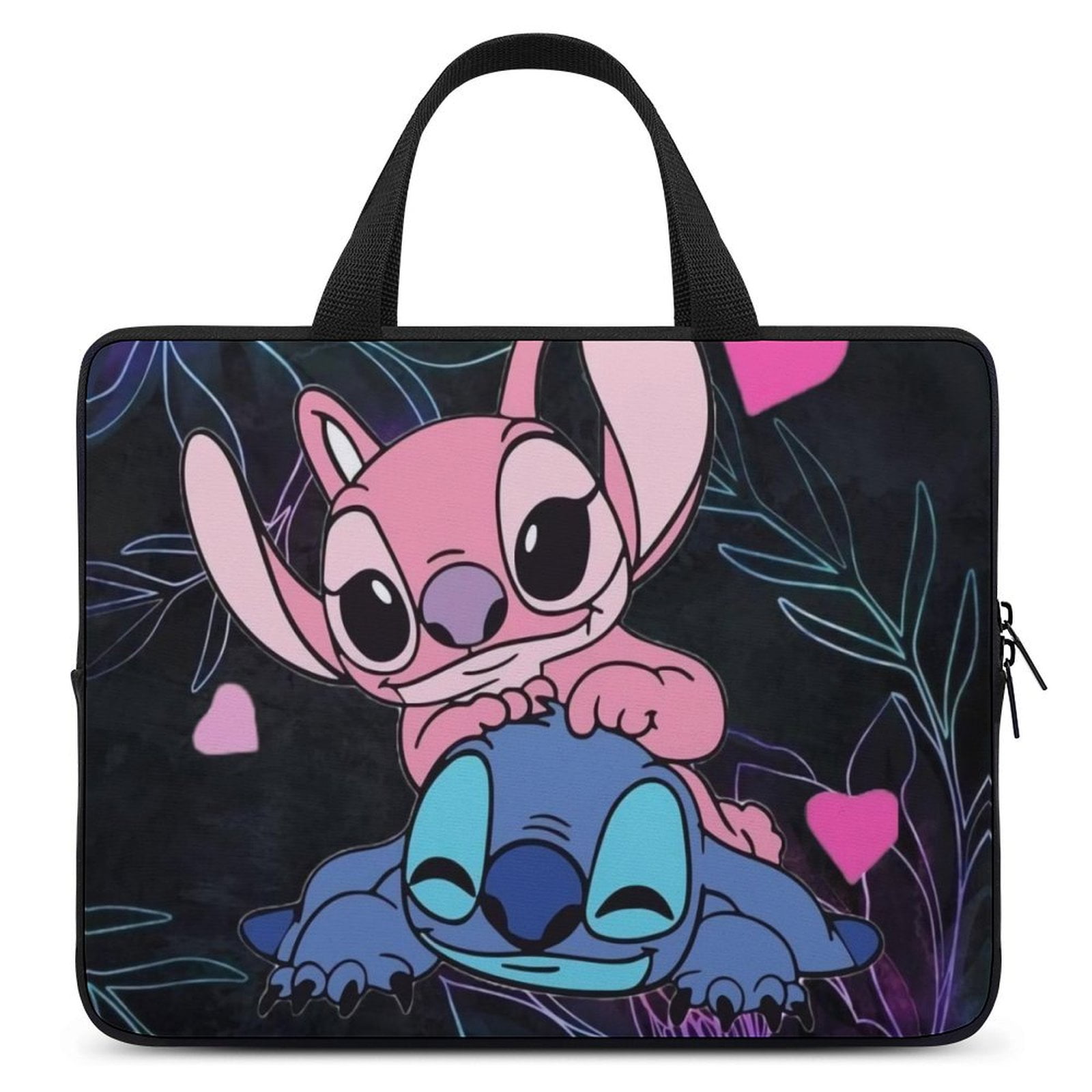 Lilo & Stitch Cute Angel & Stitch Laptop Bag,Laptop Case Fits Up to 15 ...
